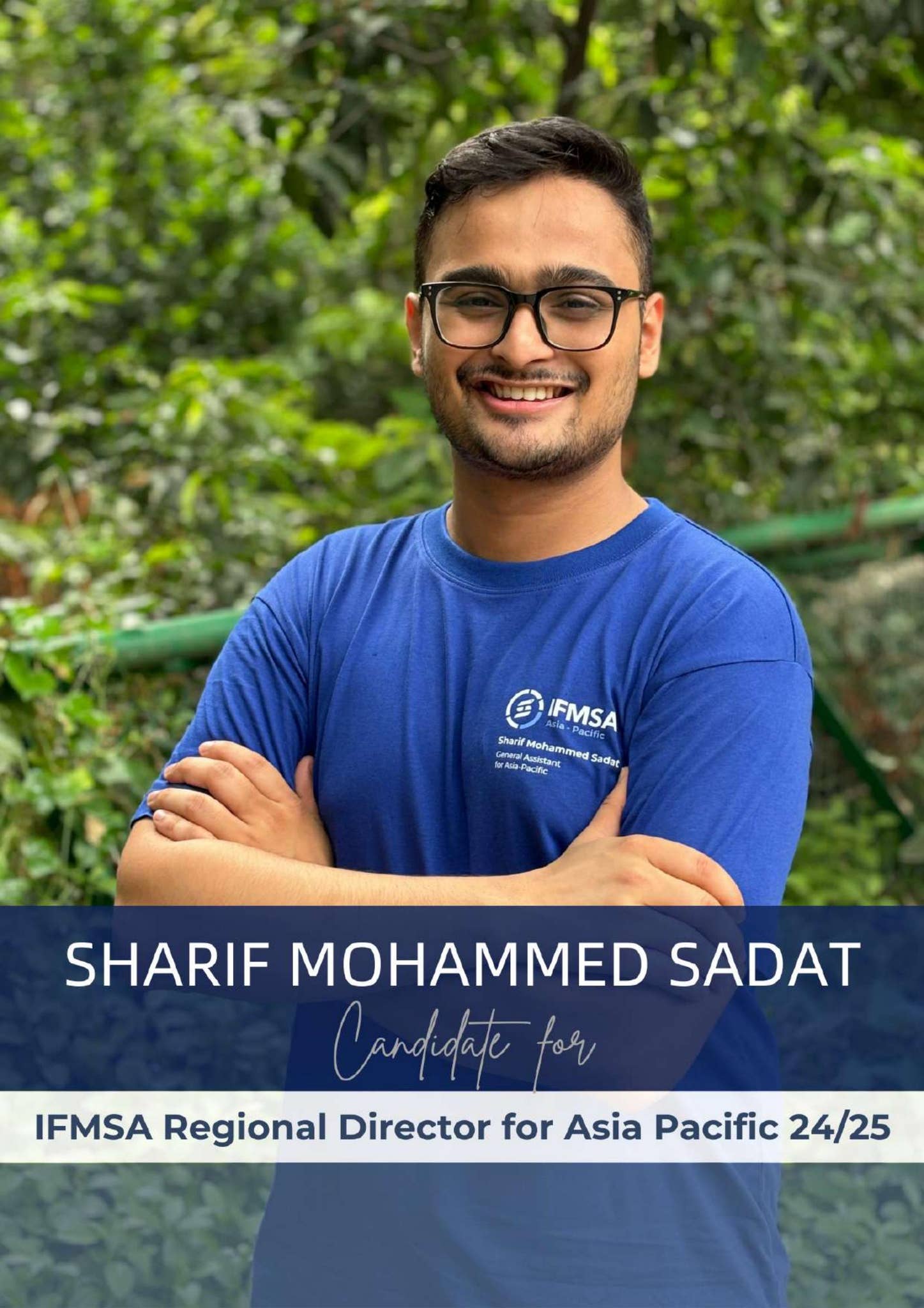 Sharif Mohammed Sadat - Candidature for IFMSA Regional Director for Asia-Pacific 2024-2025 by ...