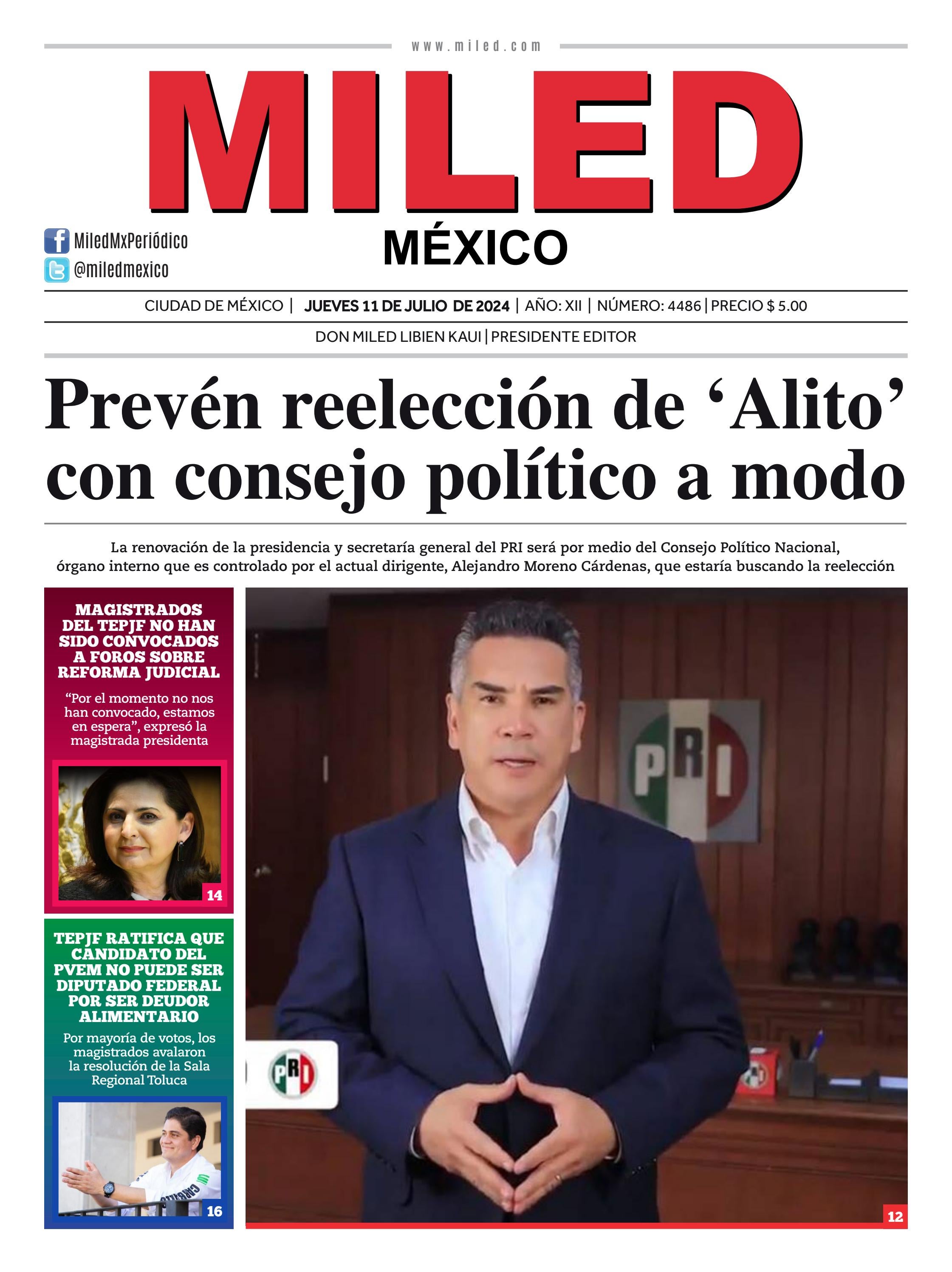 MILED MÉXICO 11/07/2024 by Grupo Miled - Issuu