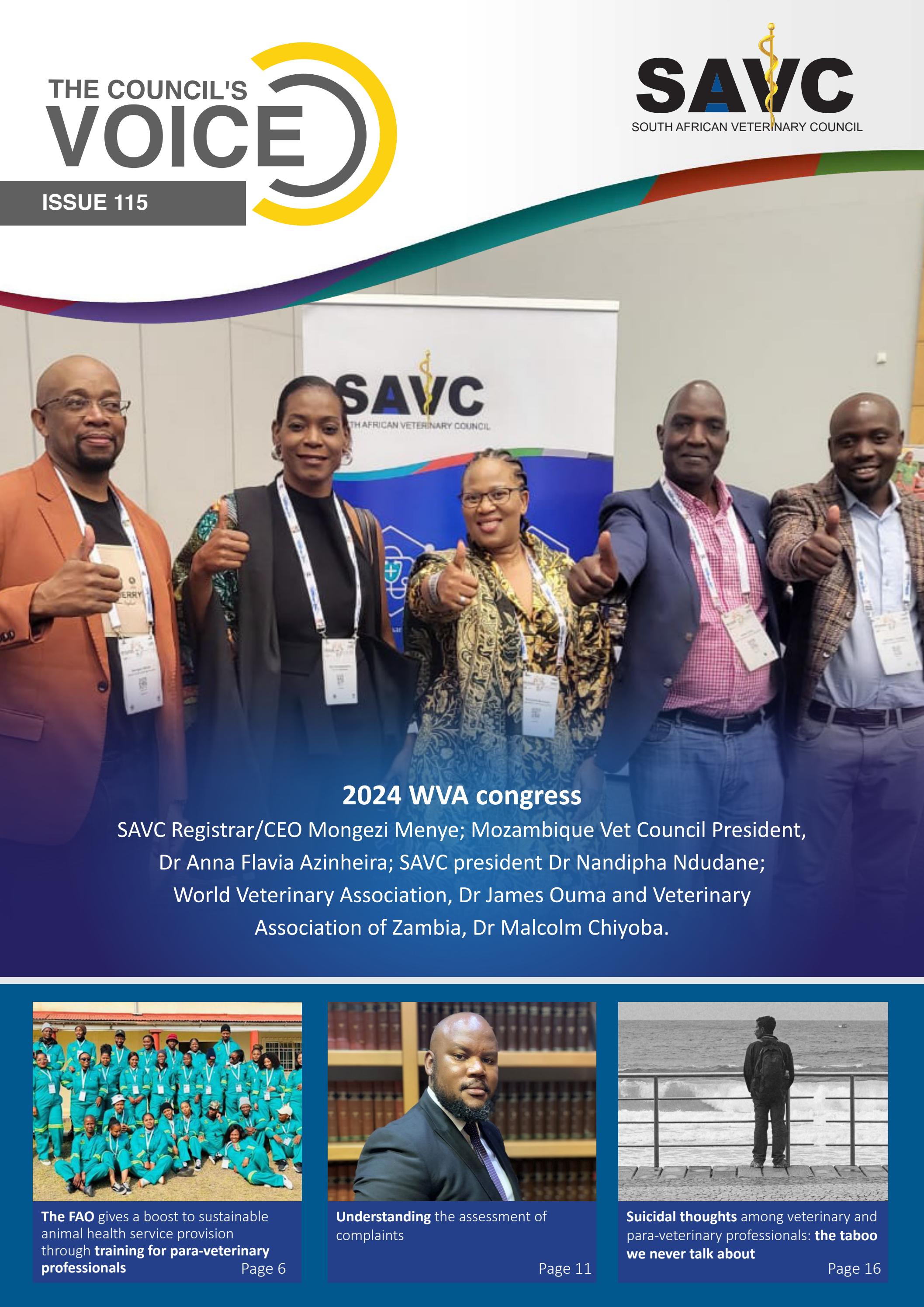 SAVC Newsletter 115 by Flow Communications - Issuu