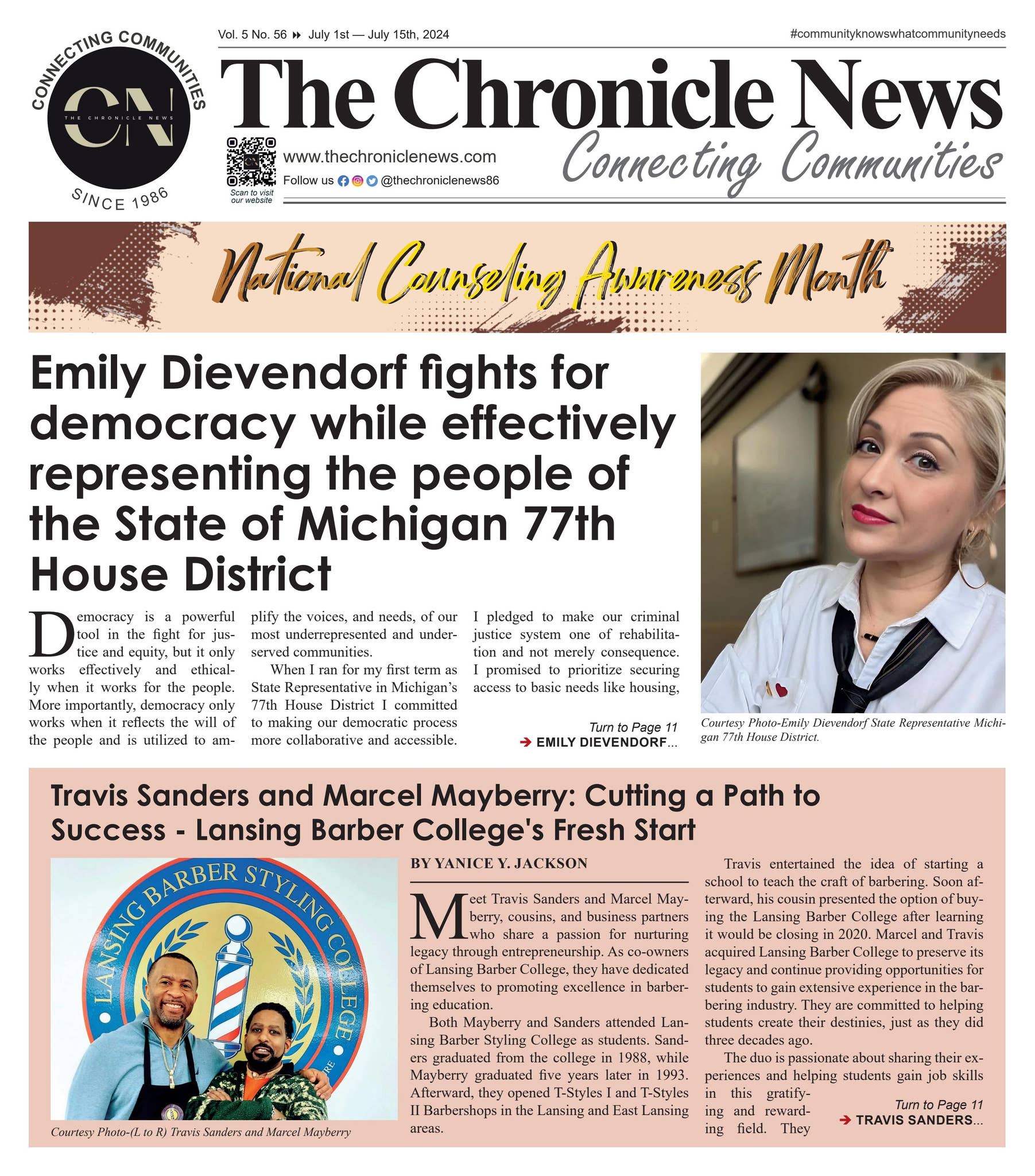 The Chronicle News Electronic Publication No 56 July 1st – July 15th ...