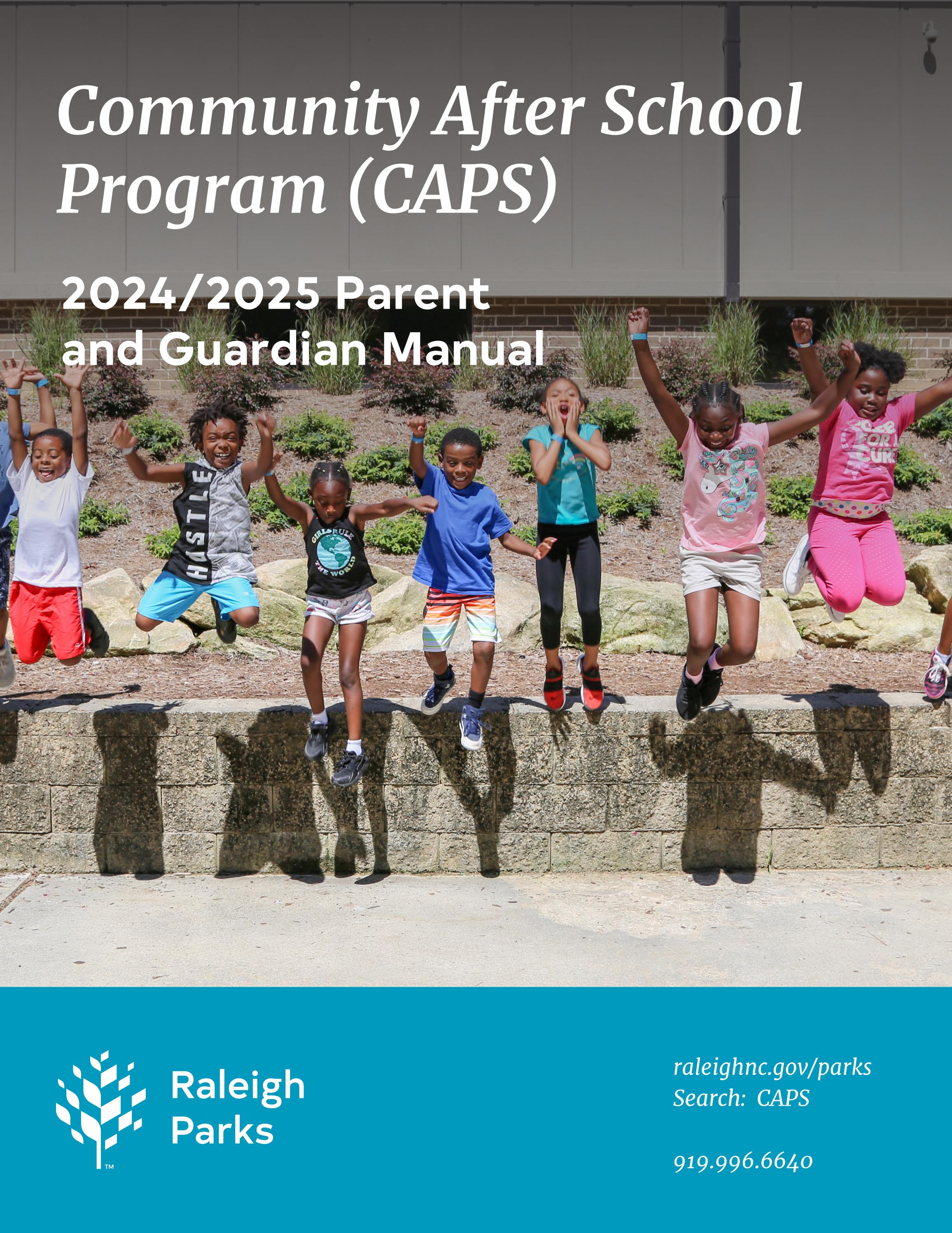 CAPS Parent Manual 2024-2025 by RaleighParks - Issuu