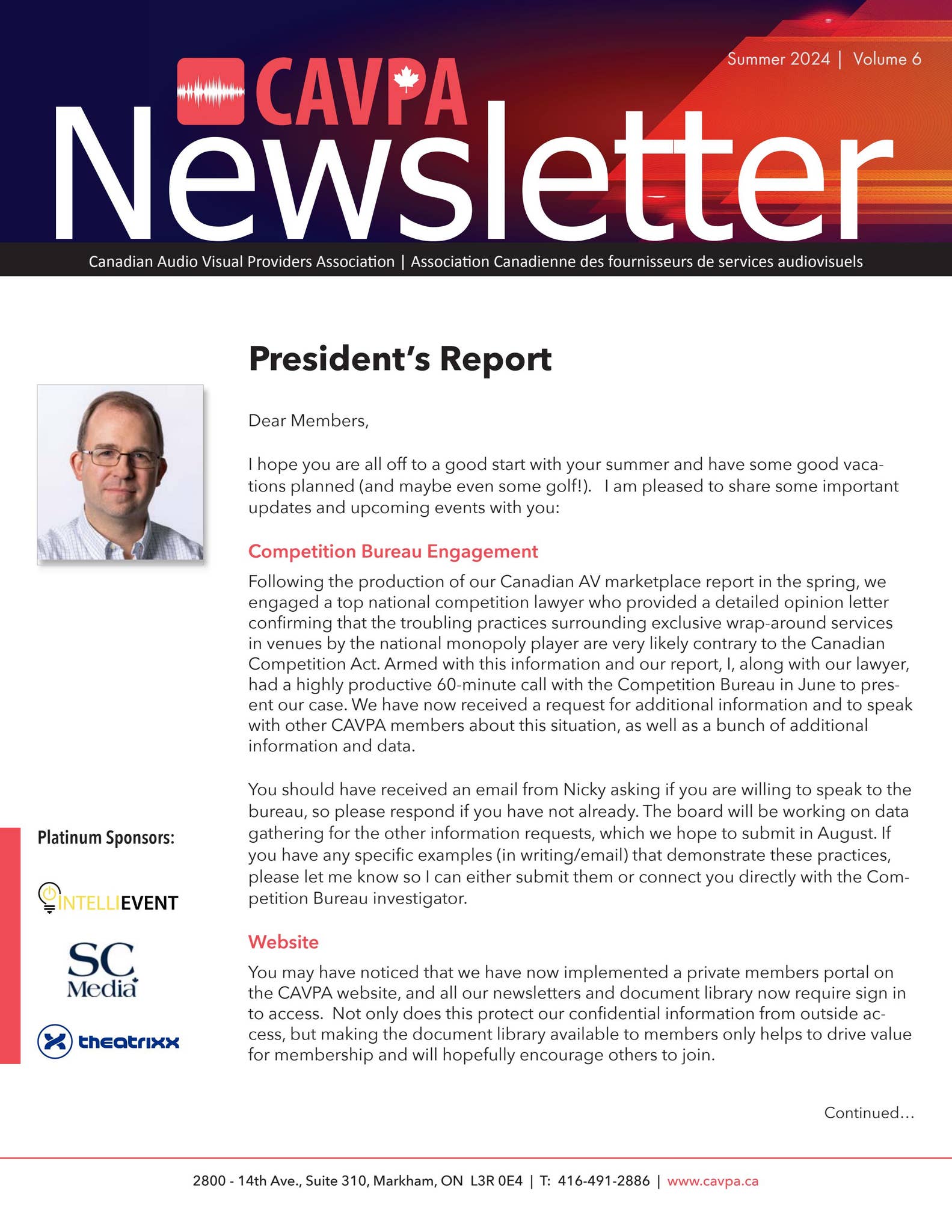 CAPVA Summer 2024 - Volume 6 Newsletter by LS Graphics - Issuu