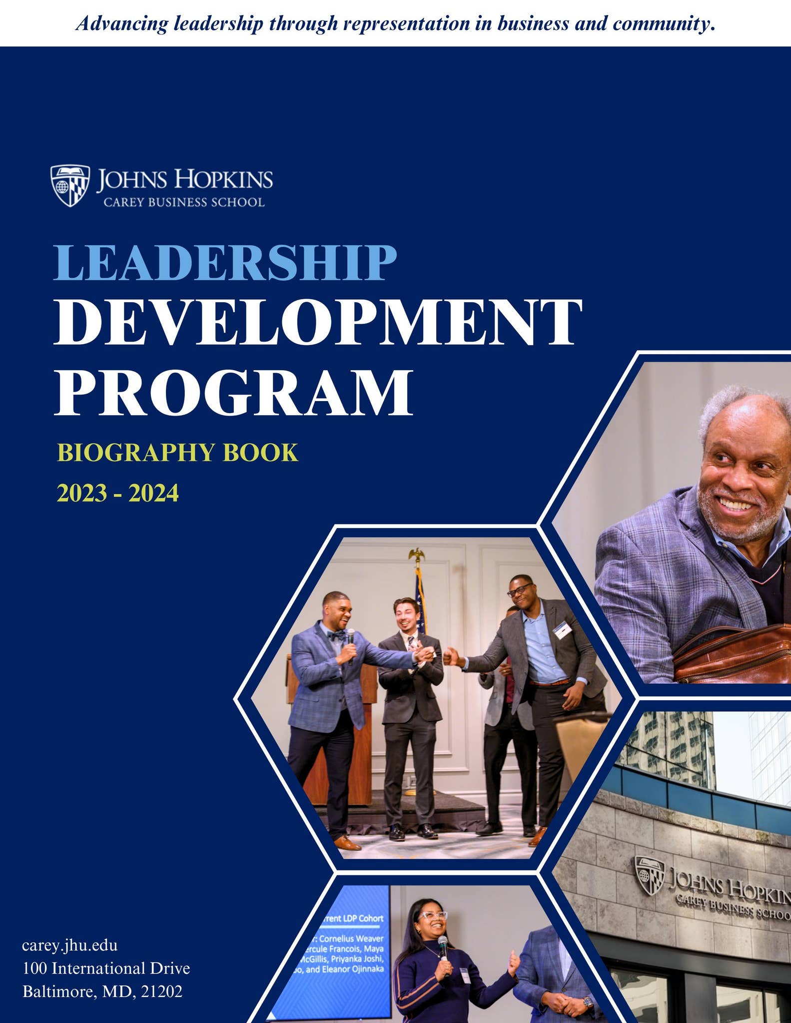 LDP 24 Johns Hopkins Carey Business School by Carey SBA-LDP - Issuu