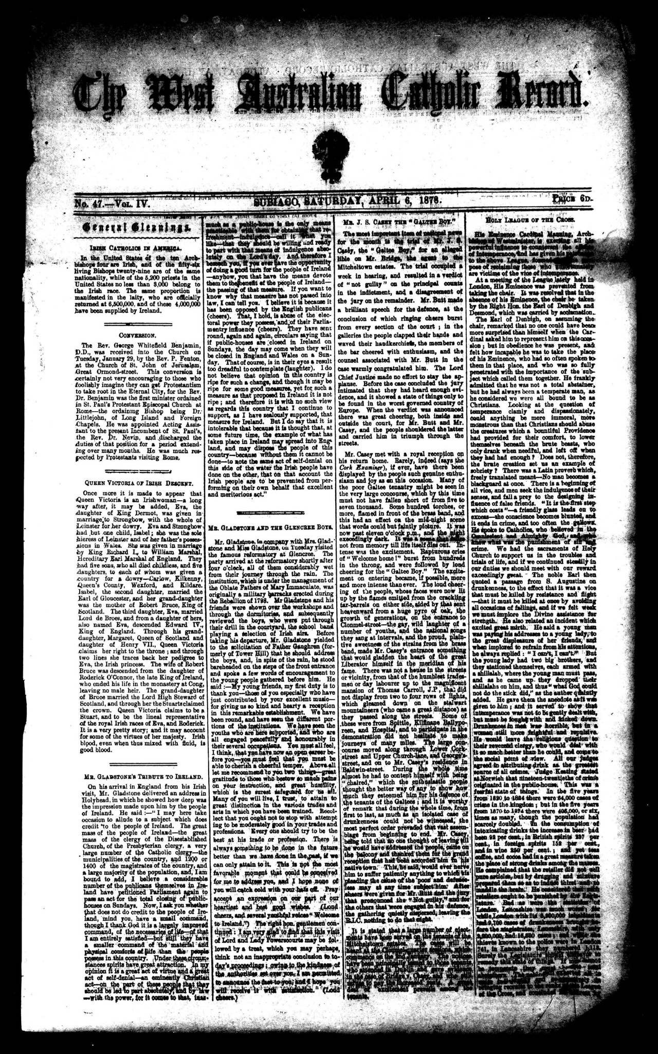 The Record Newspaper 06 April 1878 by The Record - Issuu