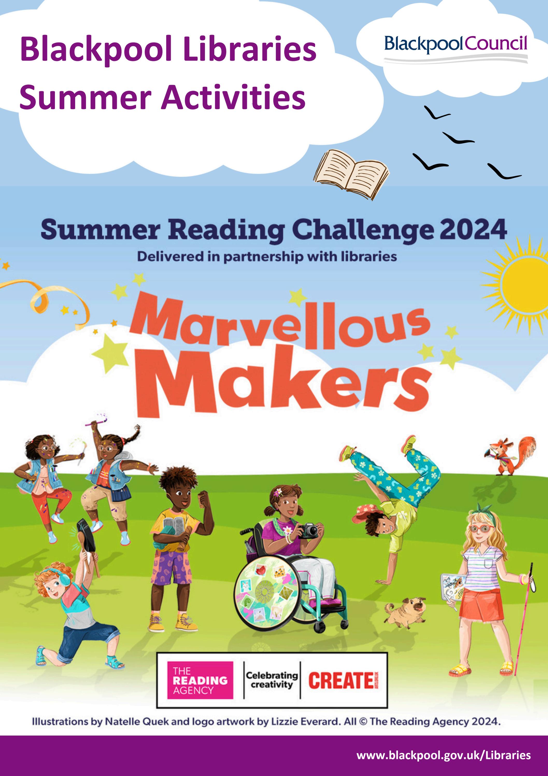 Summer Reading Challenge Activities 2024 by BlackpoolLibraryService - Issuu