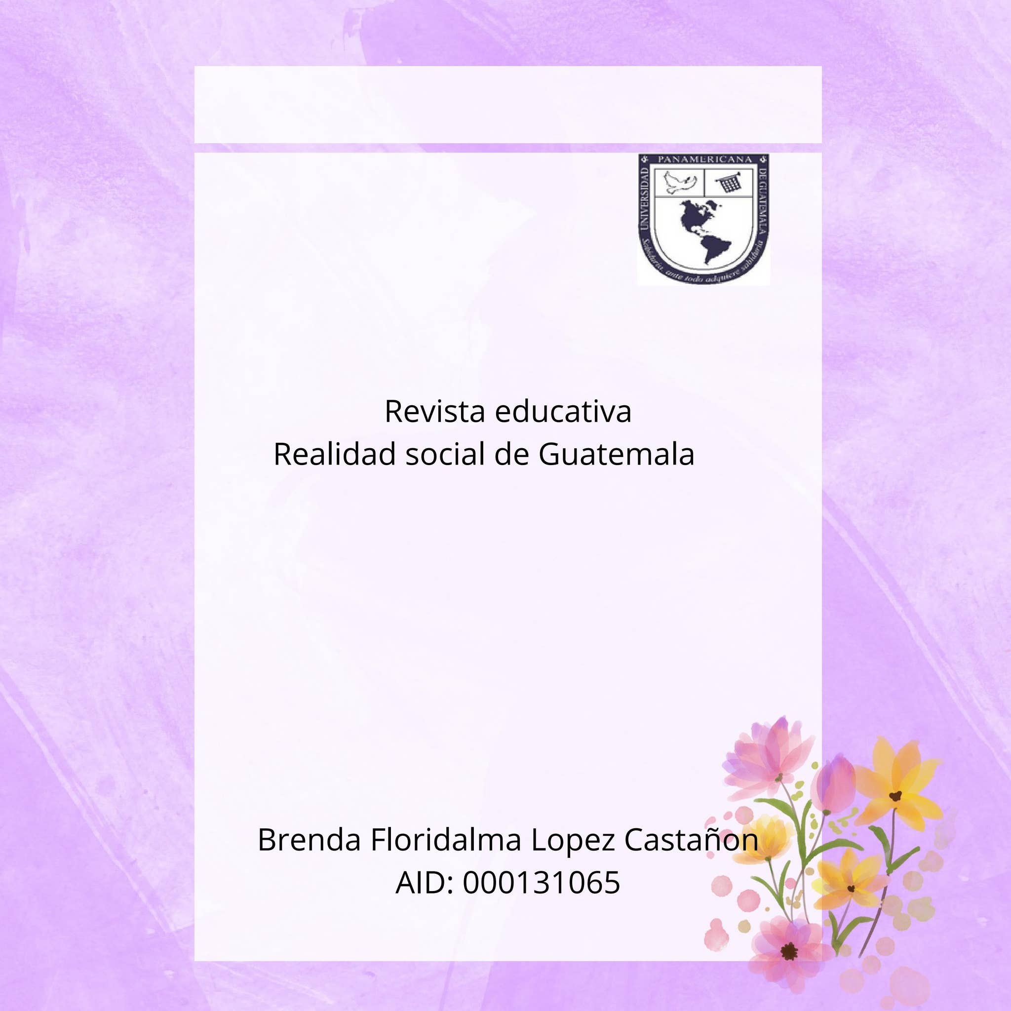 Brenda Floridalma by Maria Perez Tadeo - Issuu