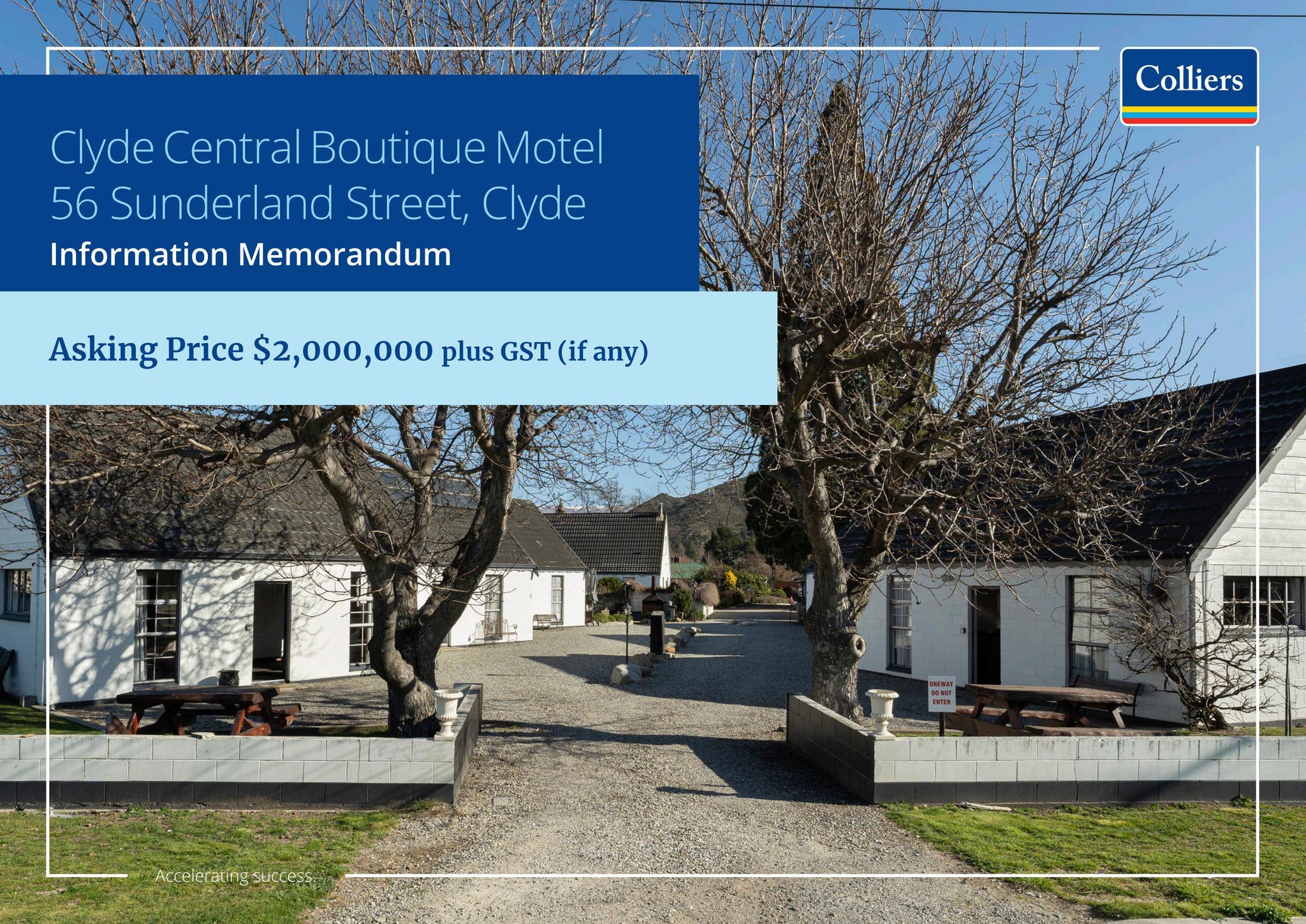 IM - Clyde Central Boutique Motel by Colliers Otago - Issuu