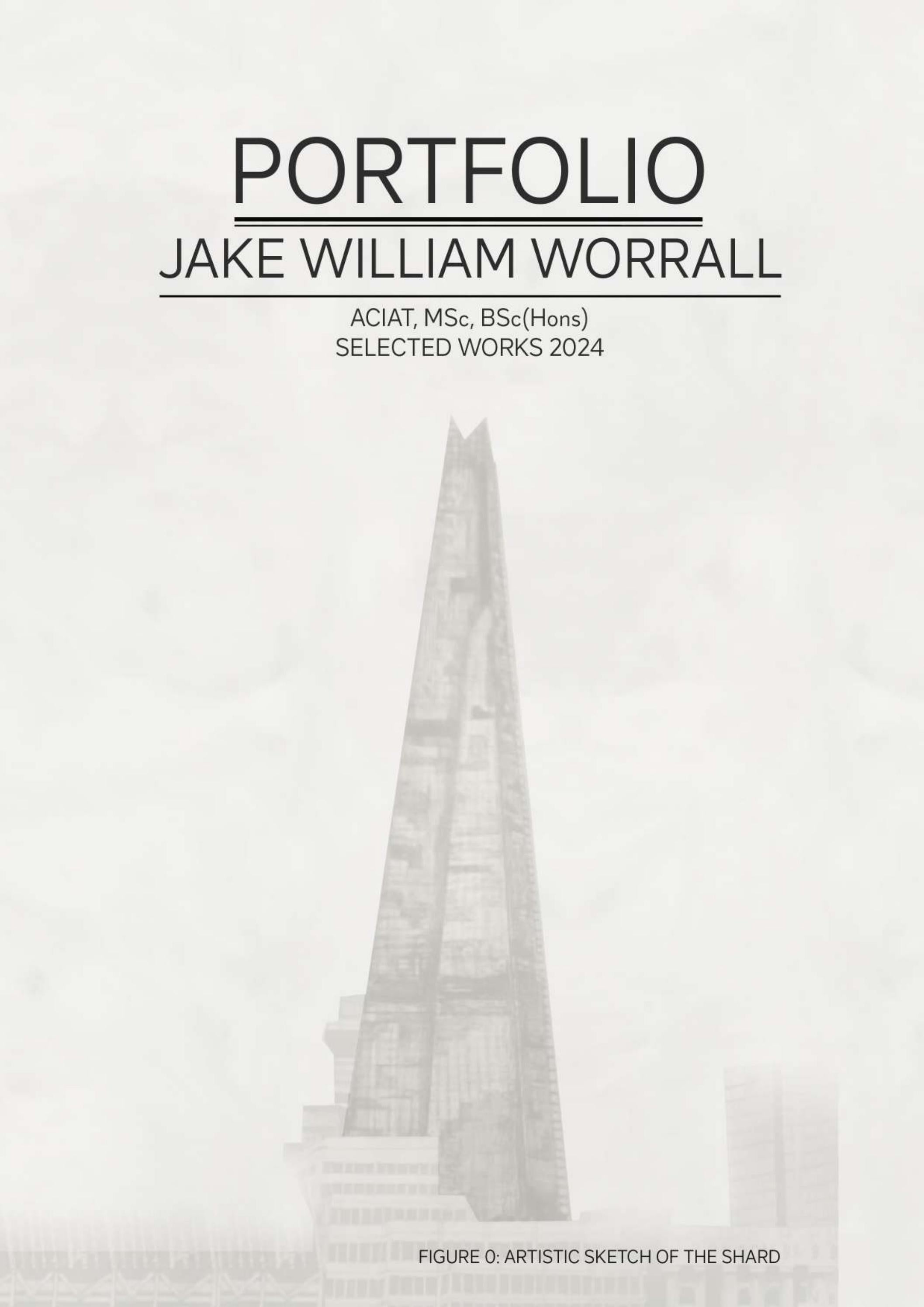 Architectural Technologist Professional Portfolio 2024 by ...