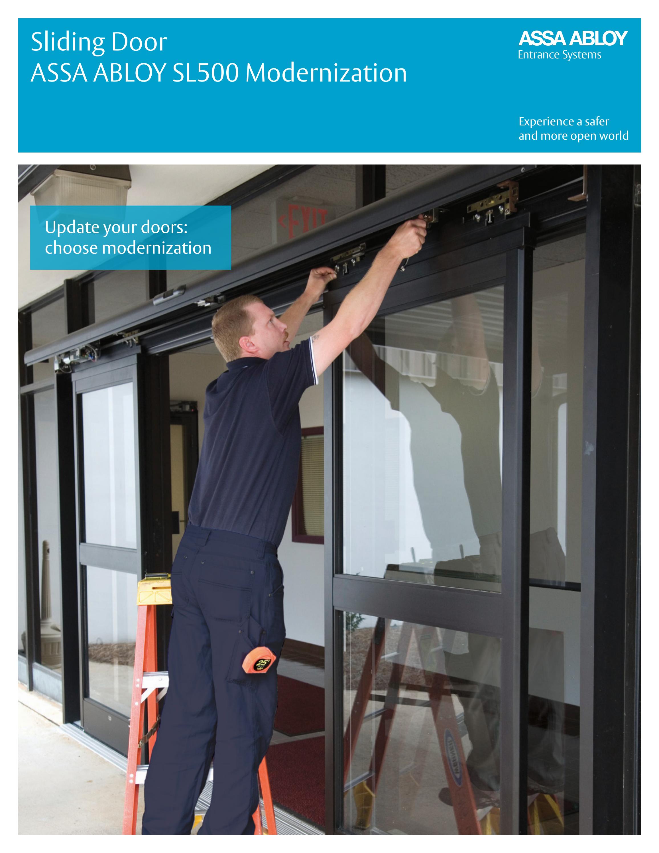 ASSA ABLOY SL500 Modernization Brochure by assaabloyentrancesystems - Issuu