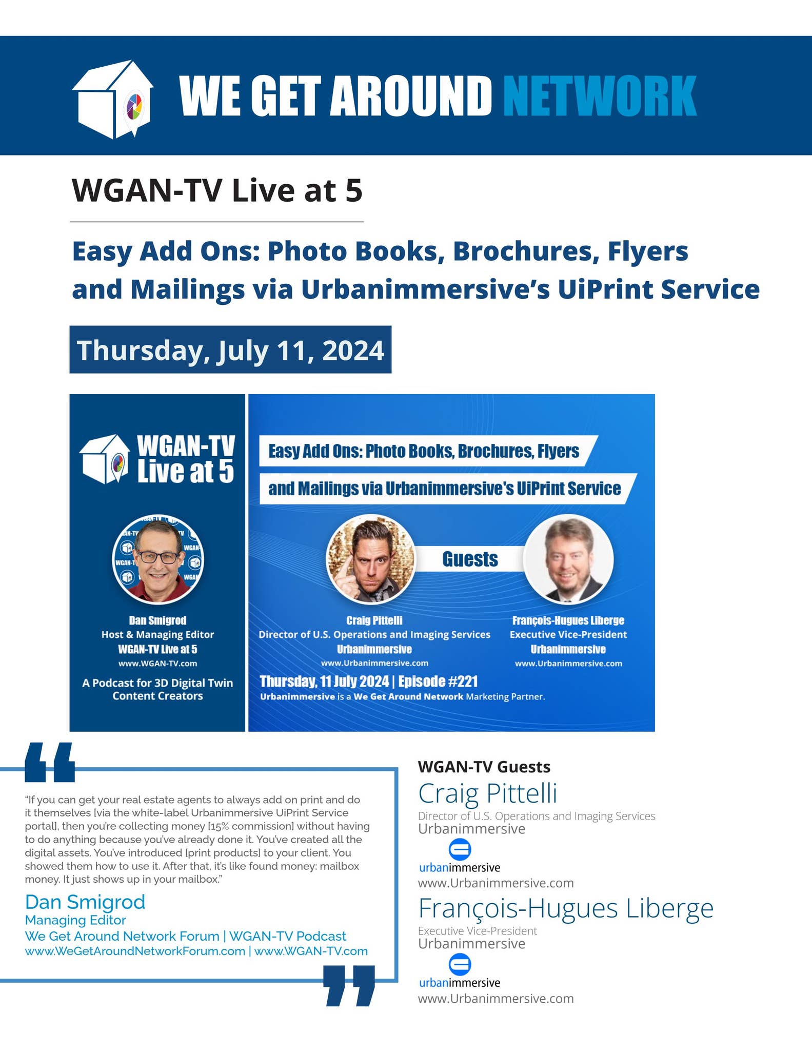 221-WGAN-TV | Easy Add Ons: Photo Books, Brochures, Flyers and Mailings ...