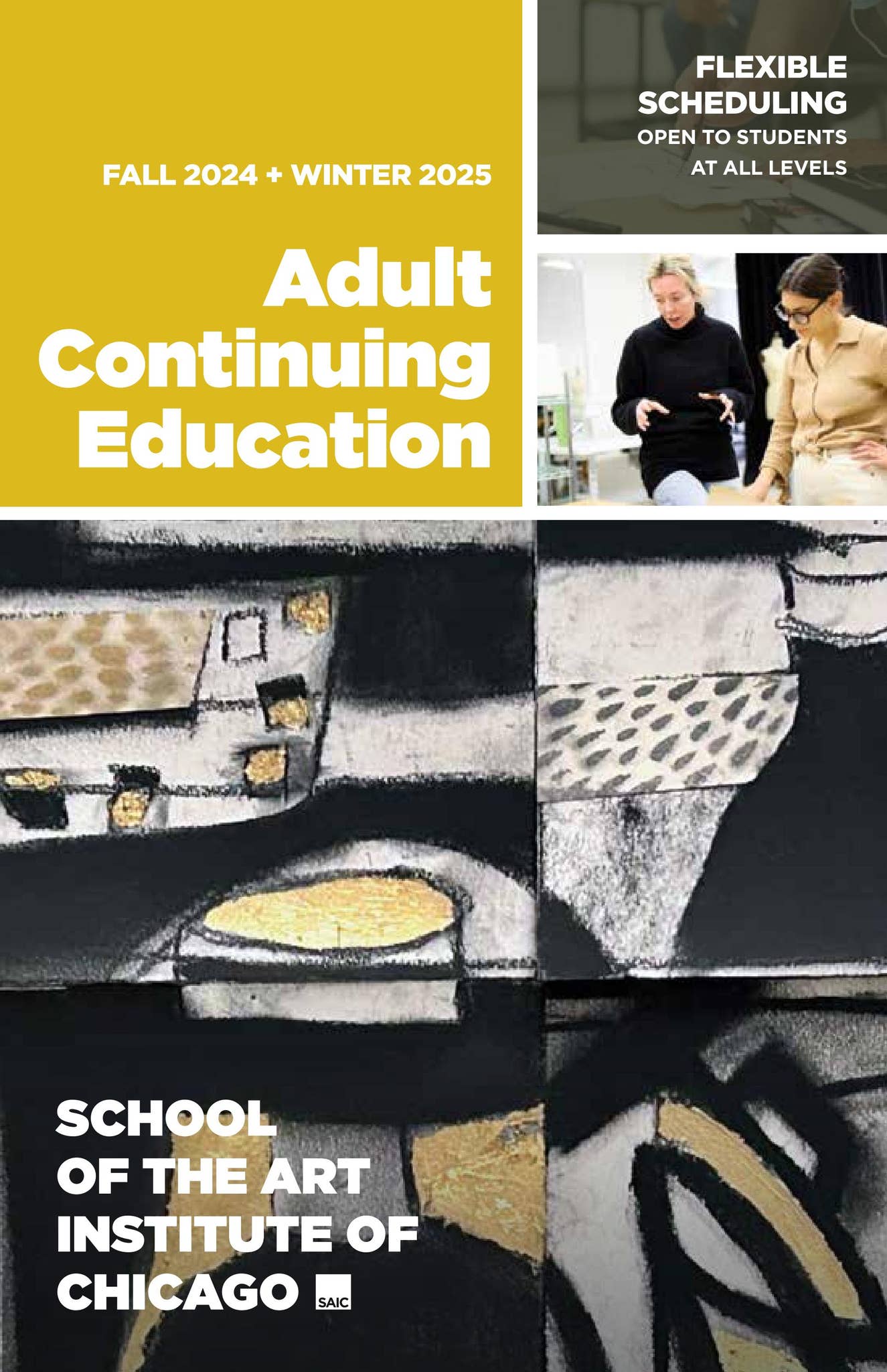 SAIC Adult Continuing Ed (ACE) Fall 2024 Brochure by School of the Art Institute of Chicago - Issuu