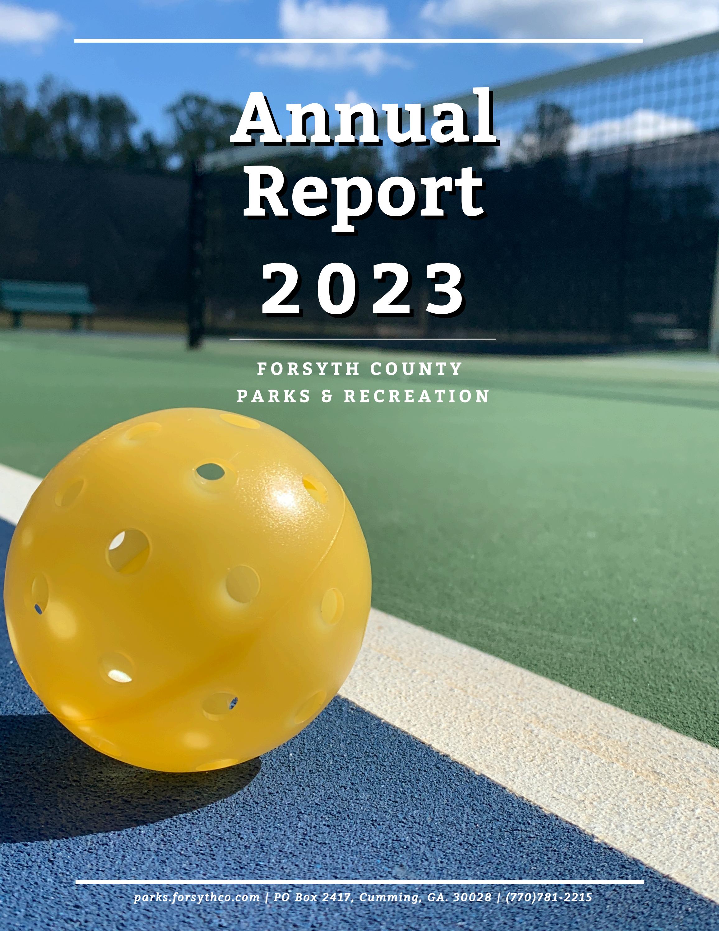 Forsyth County Parks & Recreation 2023 Annual Report by Forsyth_County ...