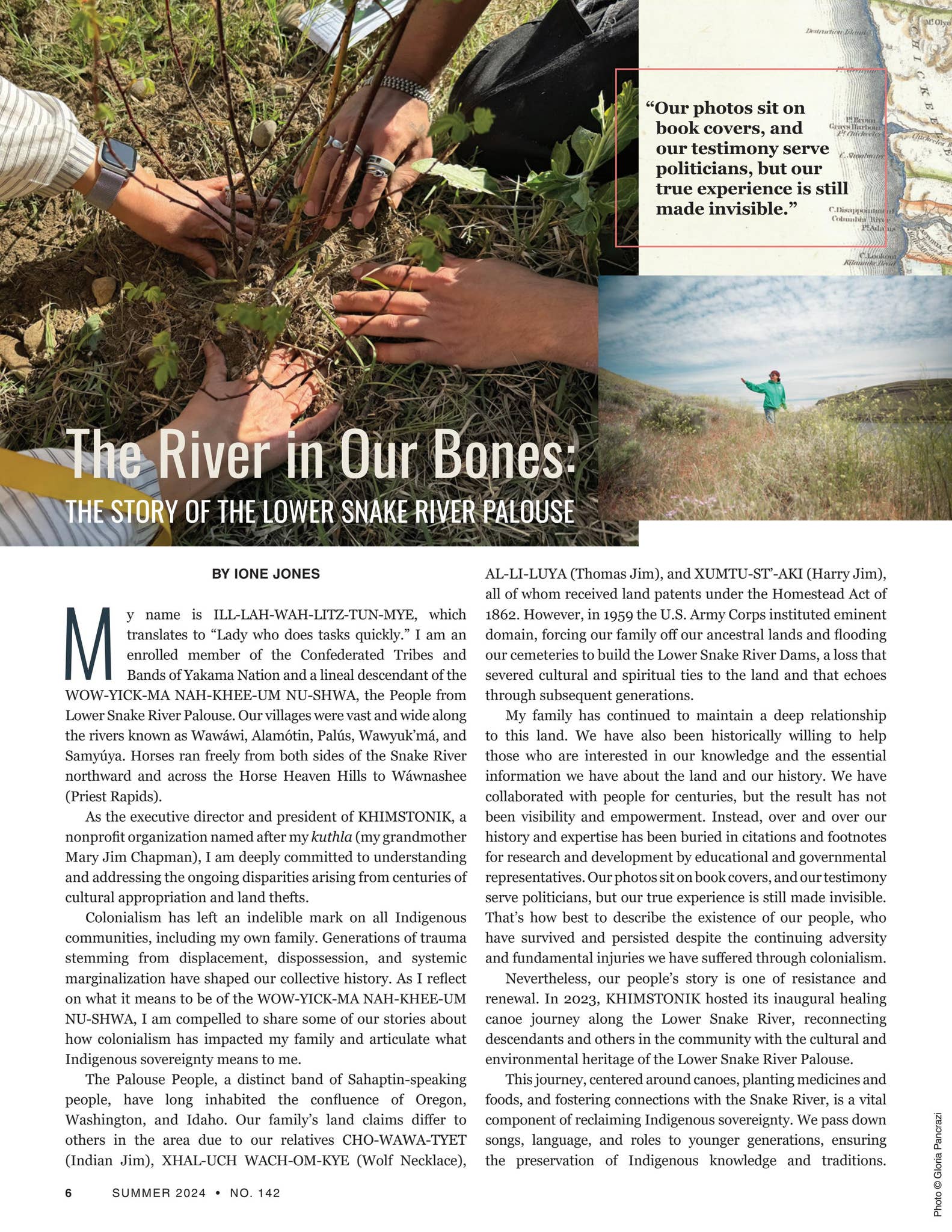 The River is in Our Bones, The Story of the Lower Snake River Palouse ...
