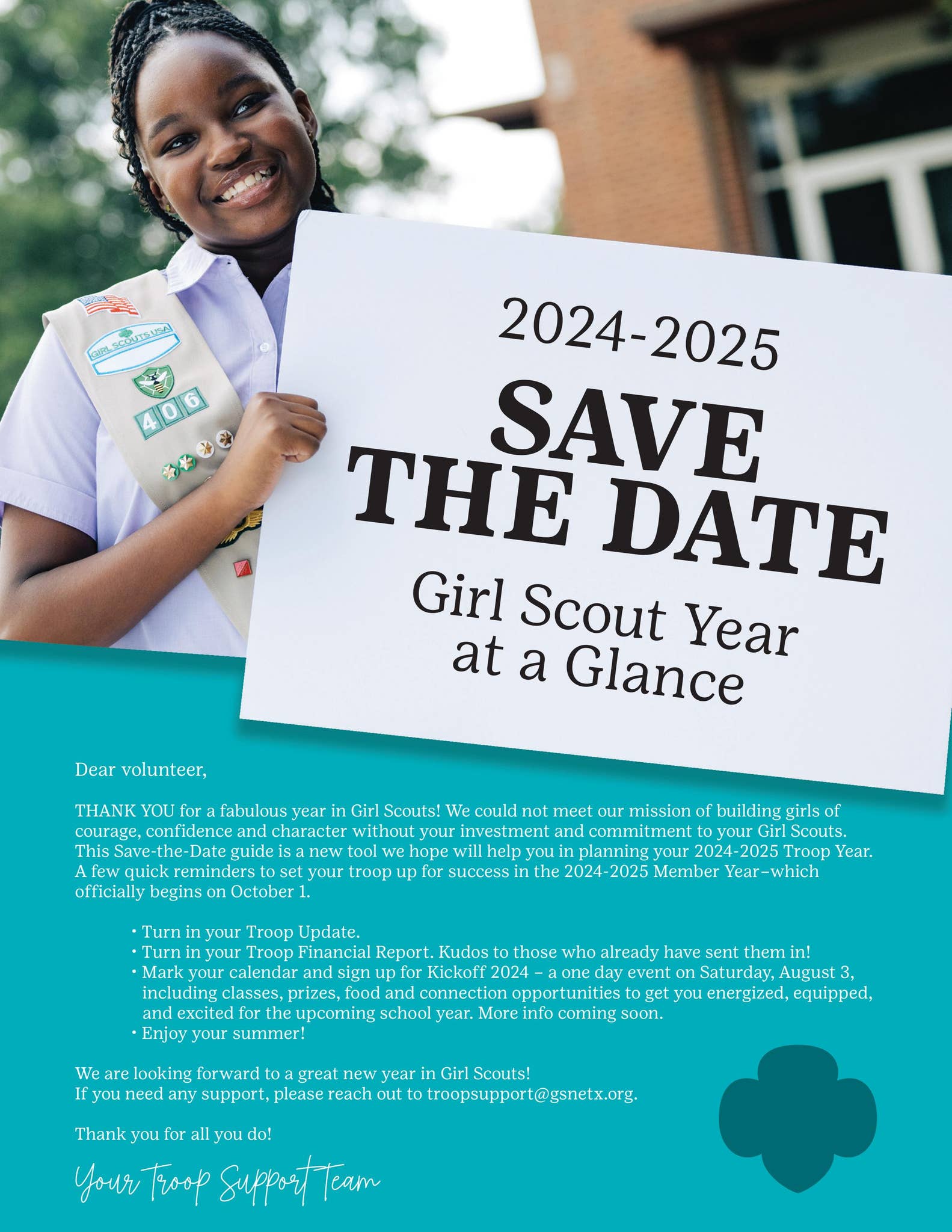 2024-2025 Girl Scout Year at a Glance by Girl Scouts of Northeast Texas ...