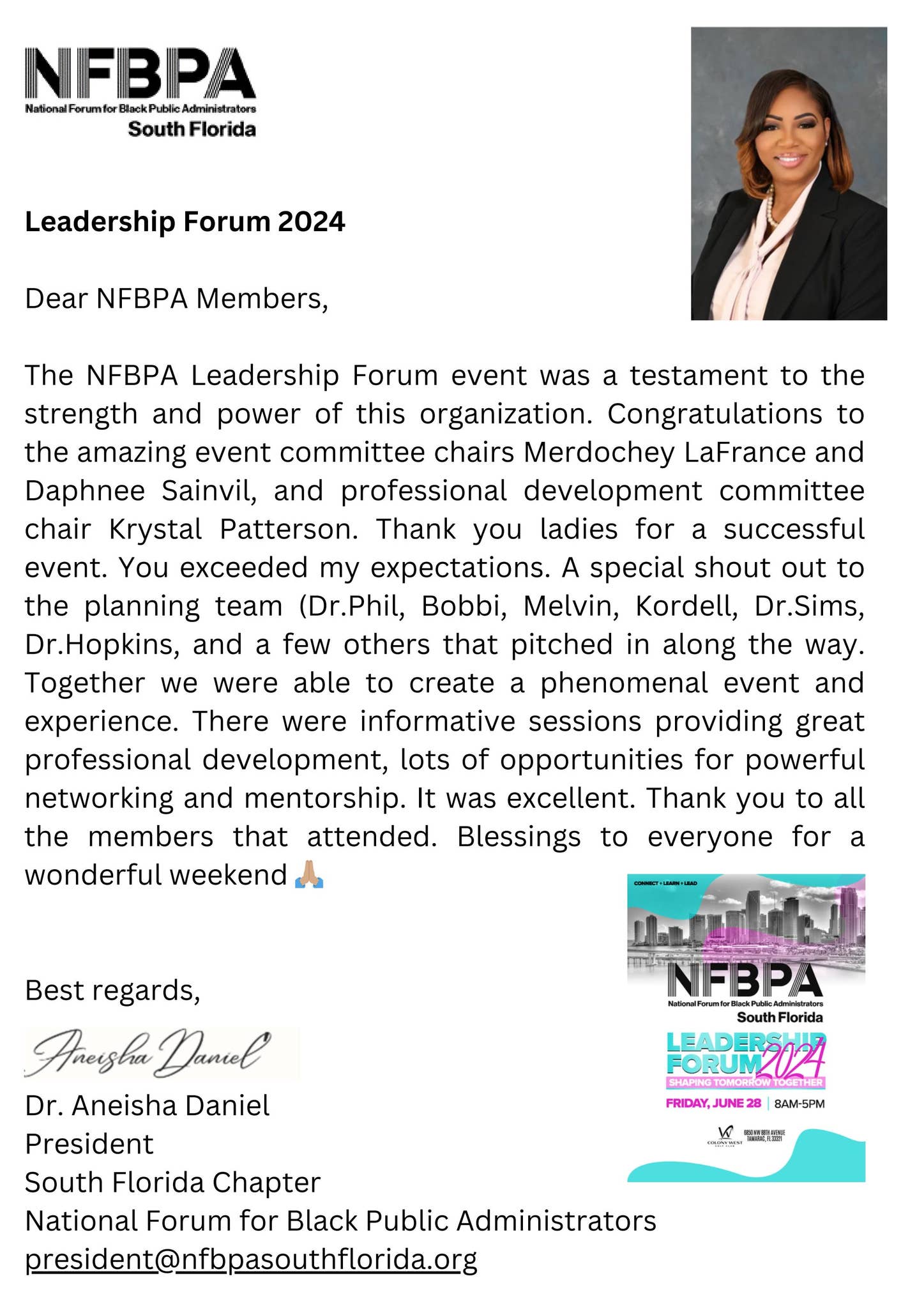 NFBPA 2024 Leadership Forum by NFBPASOFLO - Issuu