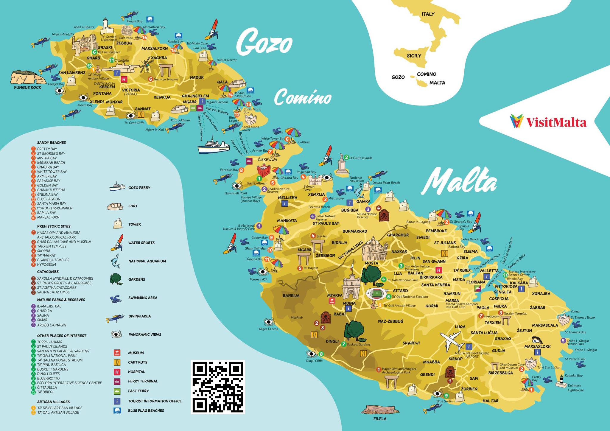 Maps of Malta's Crafts Villages by Malta Tourism Authority - Issuu
