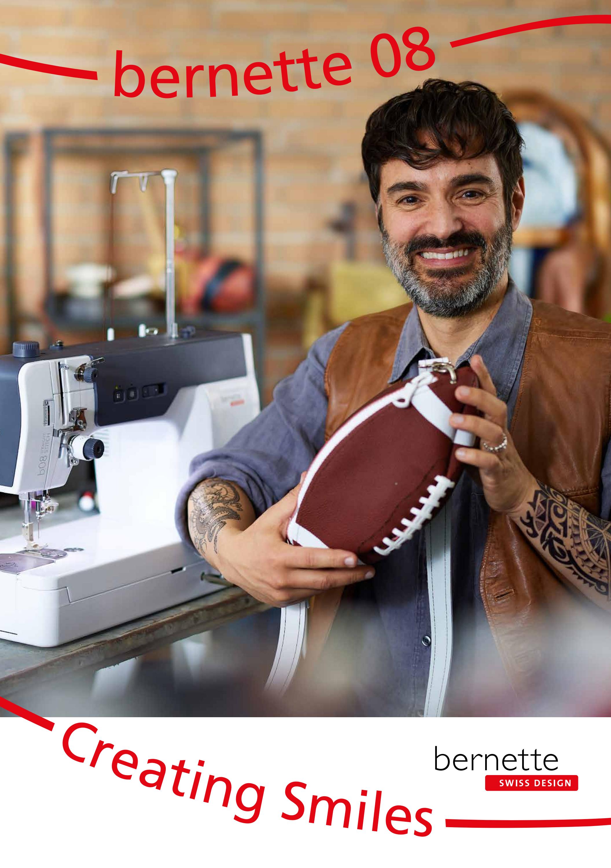 bernette 08 Straight Stitch brochure Dutch by Bernina International AG - Issuu