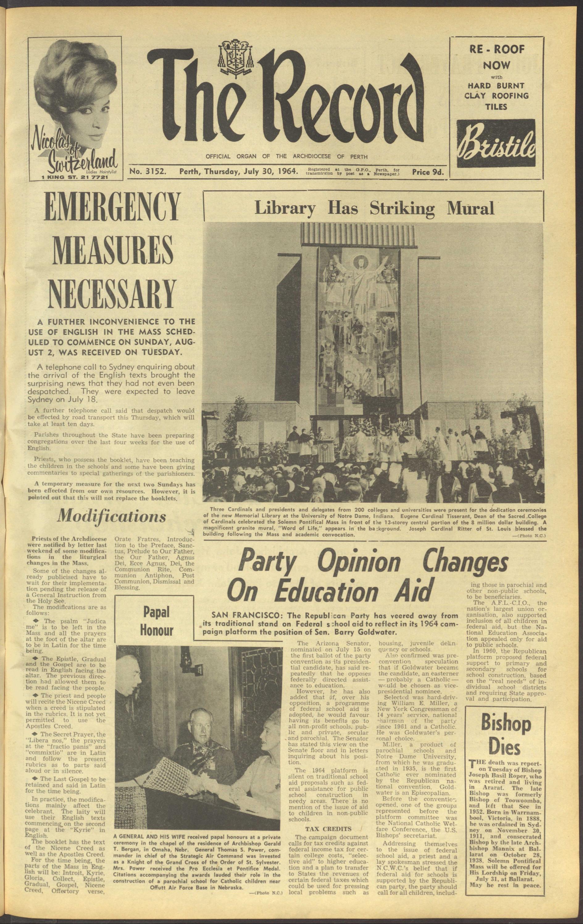 The Record Newspaper 30 July 1964 by The Record - Issuu