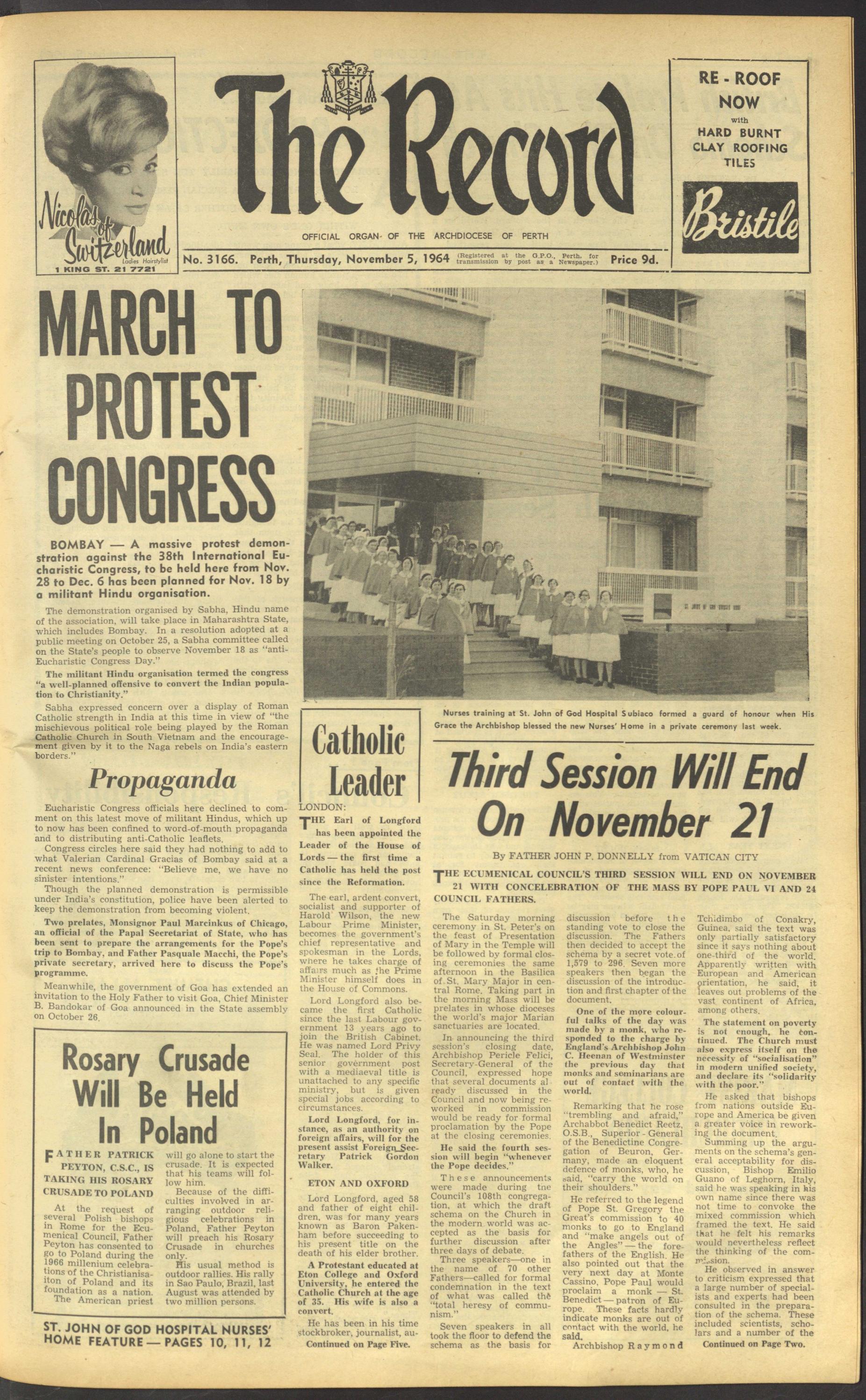 The Record Newspaper 05 November 1964 by The Record - Issuu