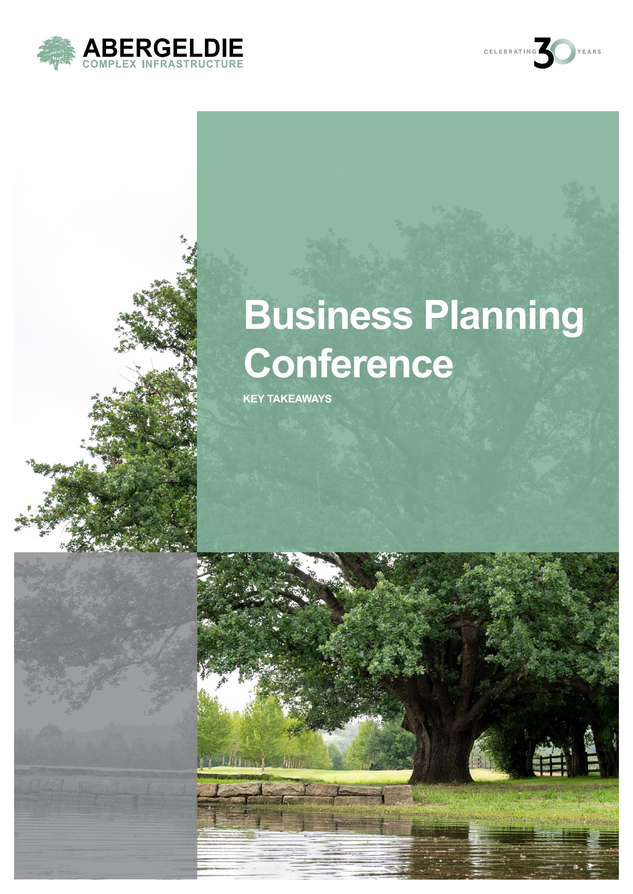 Business Planning Conference - Key Takeaways by ...