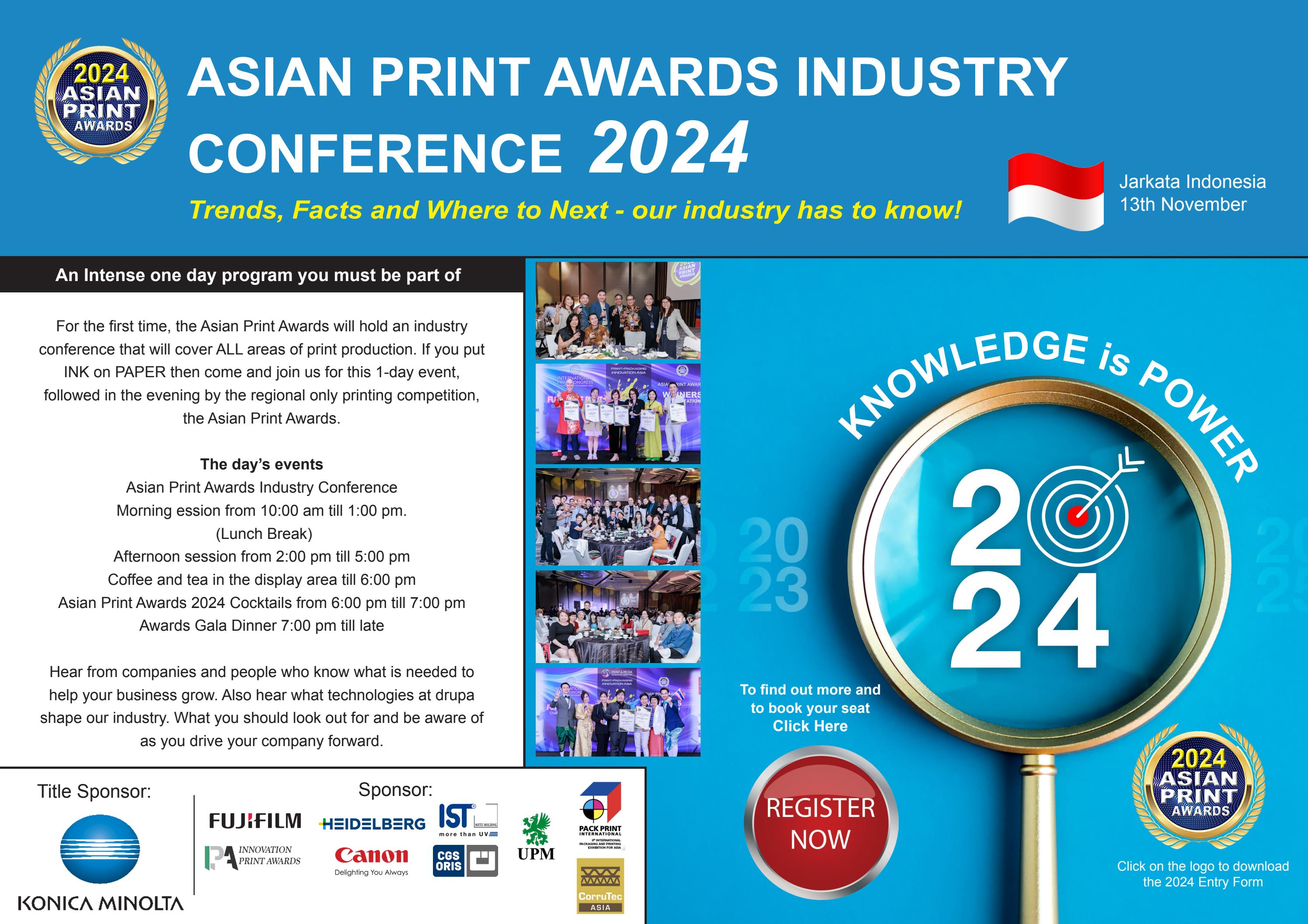 ASIAN PRINT AWARDS INDUSTRY CONFERENCE by Print Innovation Asia - Issuu