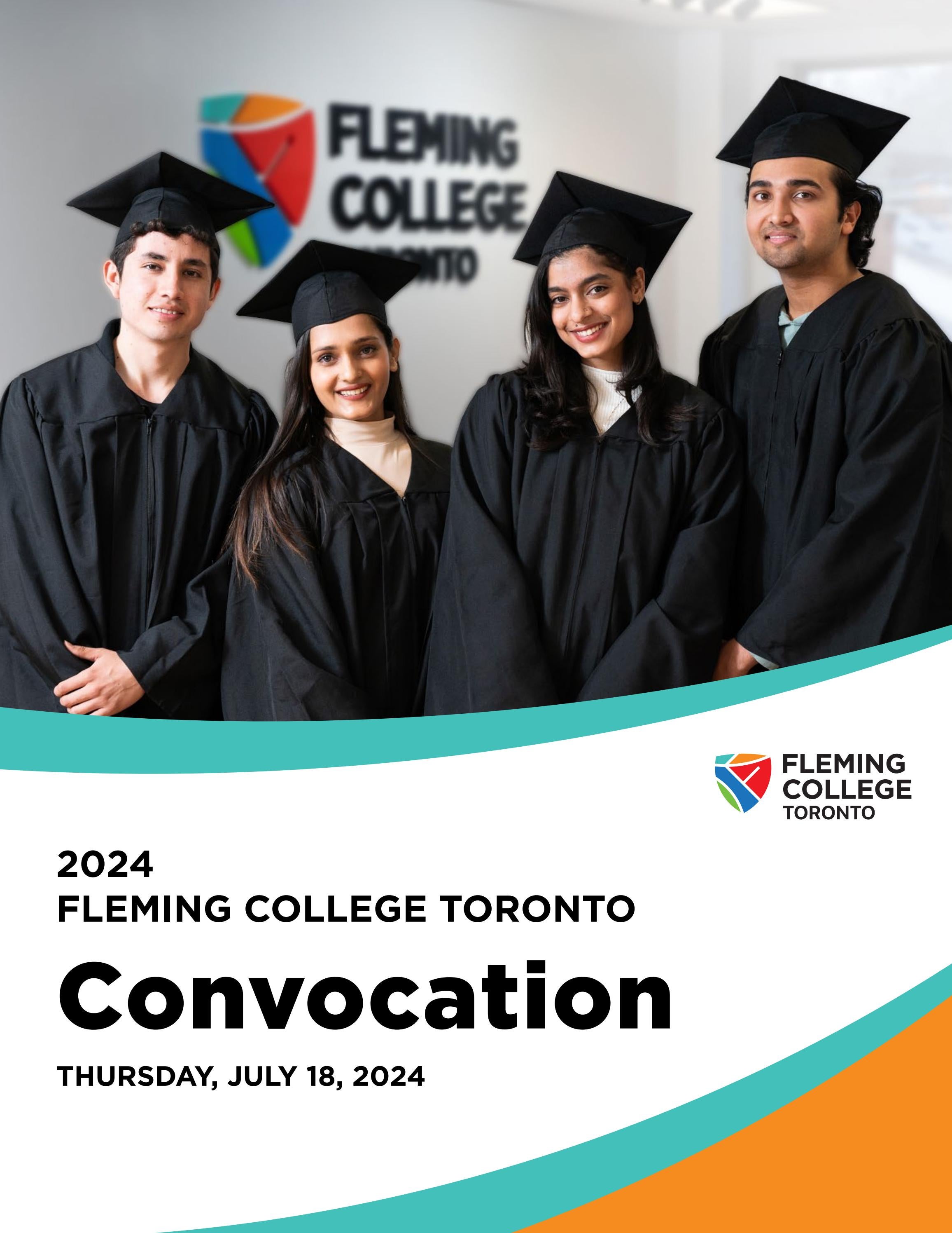FCT Convocation 2024 Booklet - July 18 by flemingcollegetoronto - Issuu