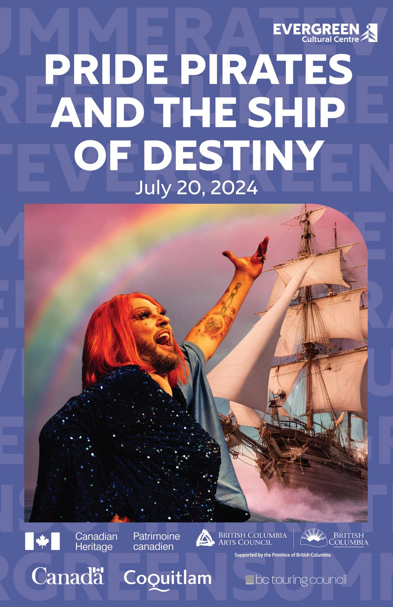 Show Program | Pride Pirates and the Ship of Destiny by Evergreen ...