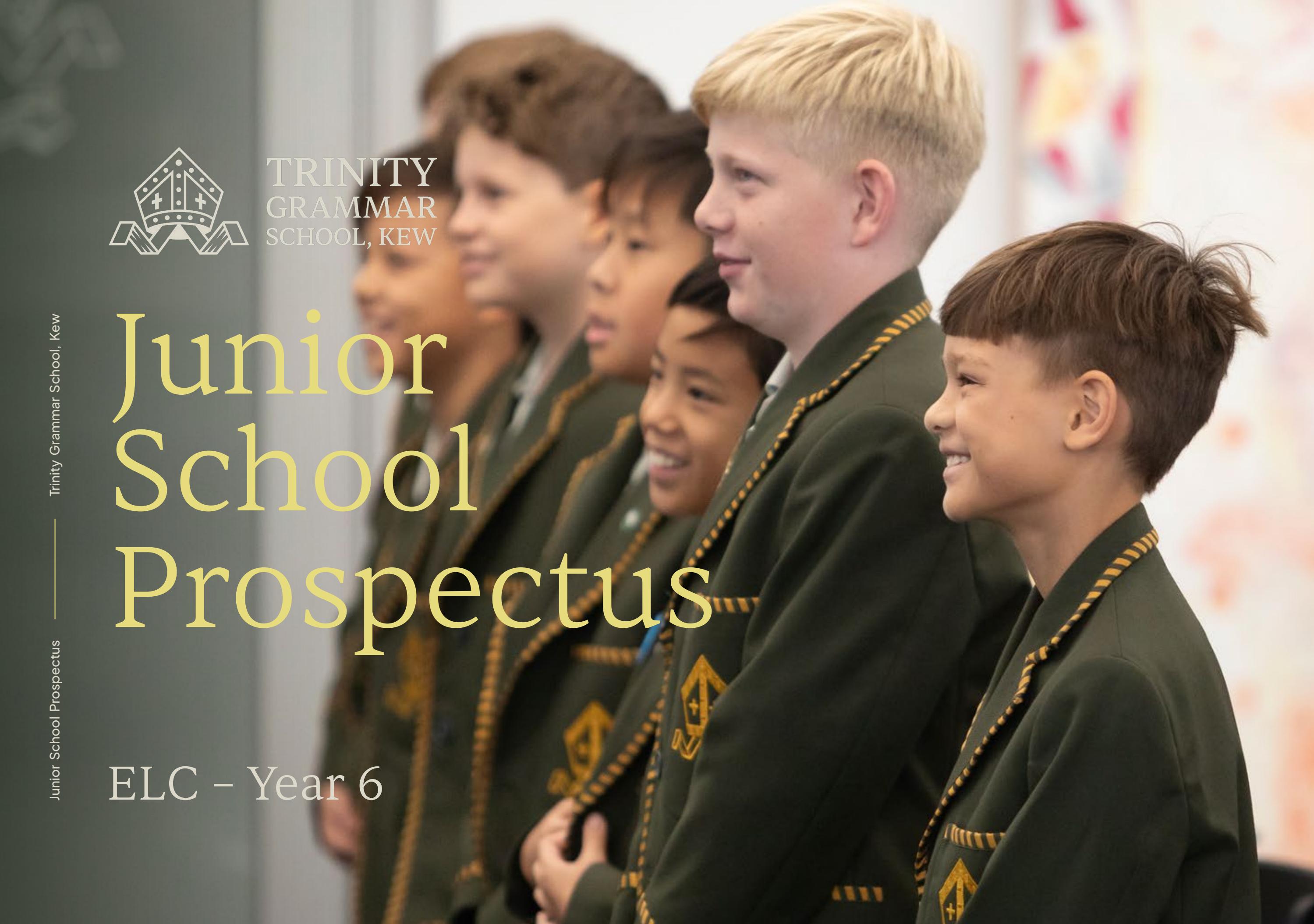 Junior School Prospectus - Trinity Grammar School, Kew by Trinity Grammar School, Kew - Issuu