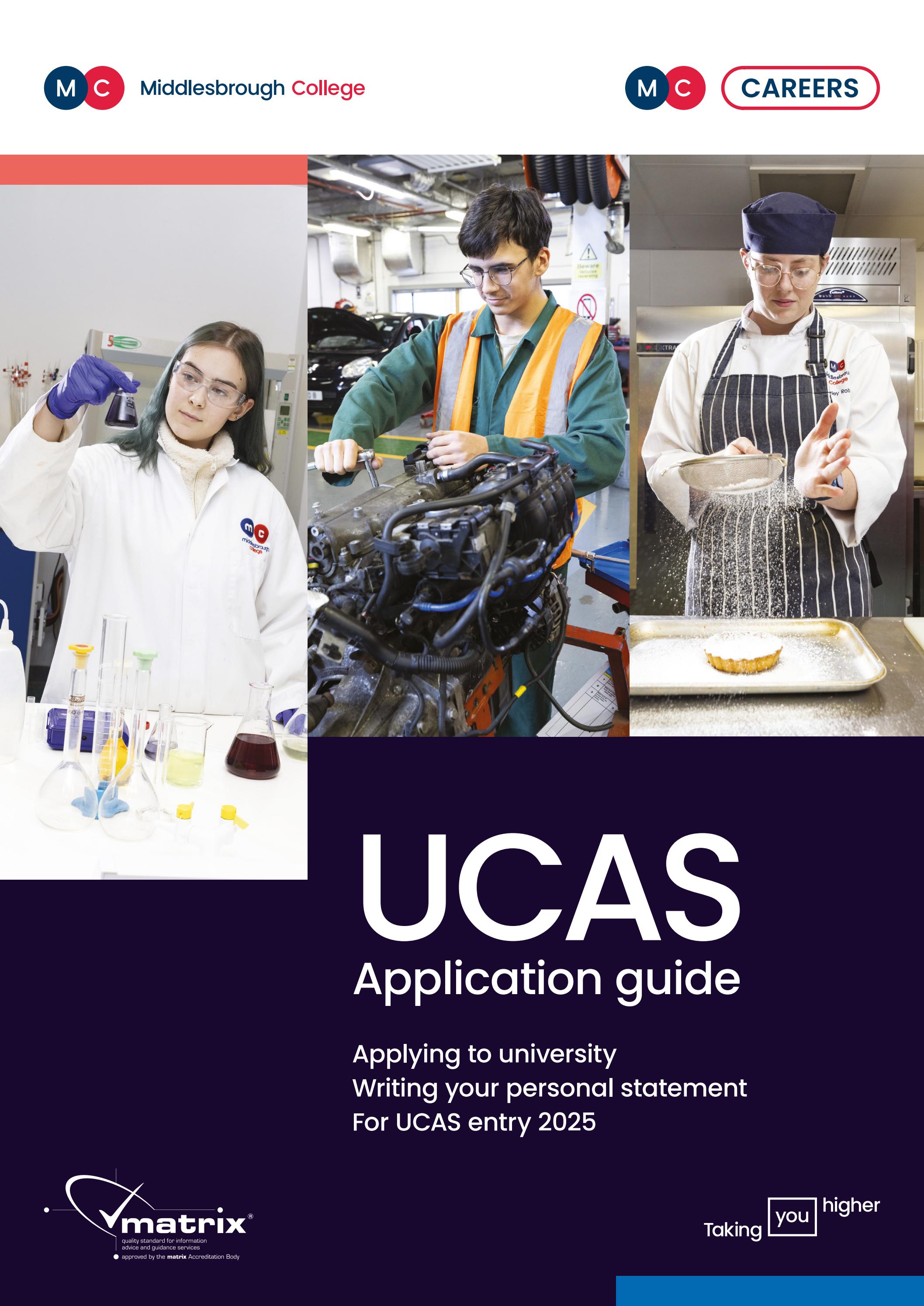UCAS Application Guide 2025 by Middlesbrough College - Issuu