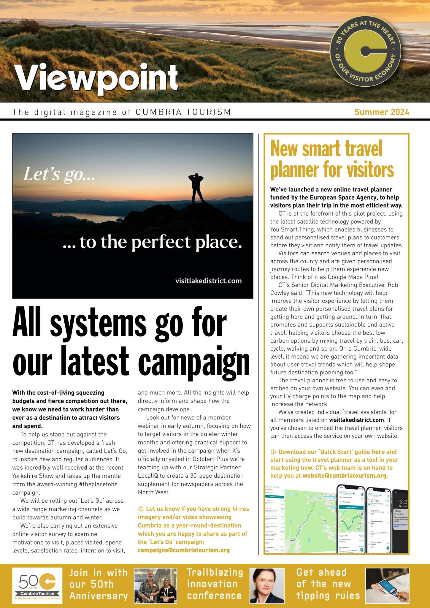 Cumbria Tourism Viewpoint Magazine Summer 2024 by Visit Lake District ...
