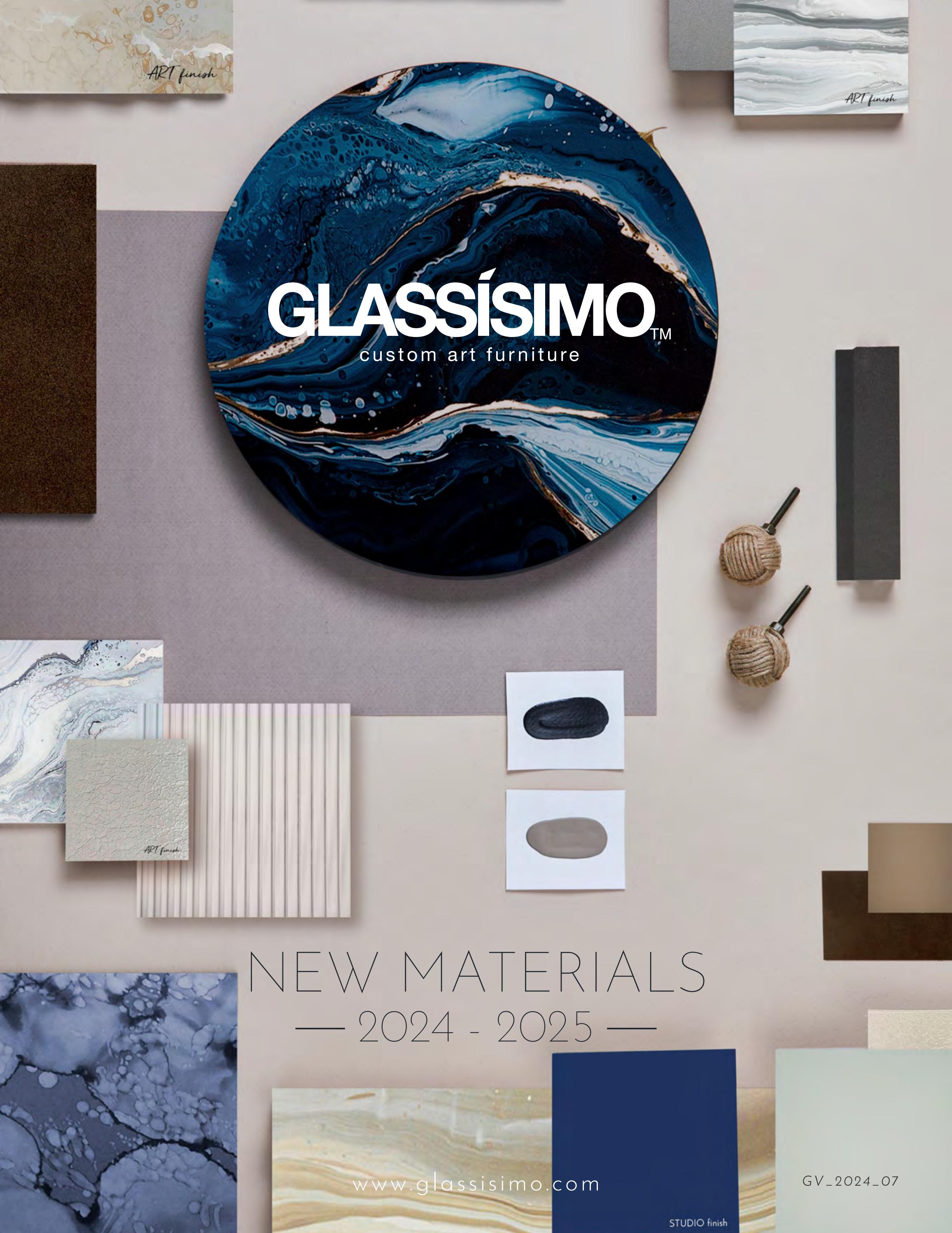 New Materials 2024-2025 by GLASSISIMO - Issuu