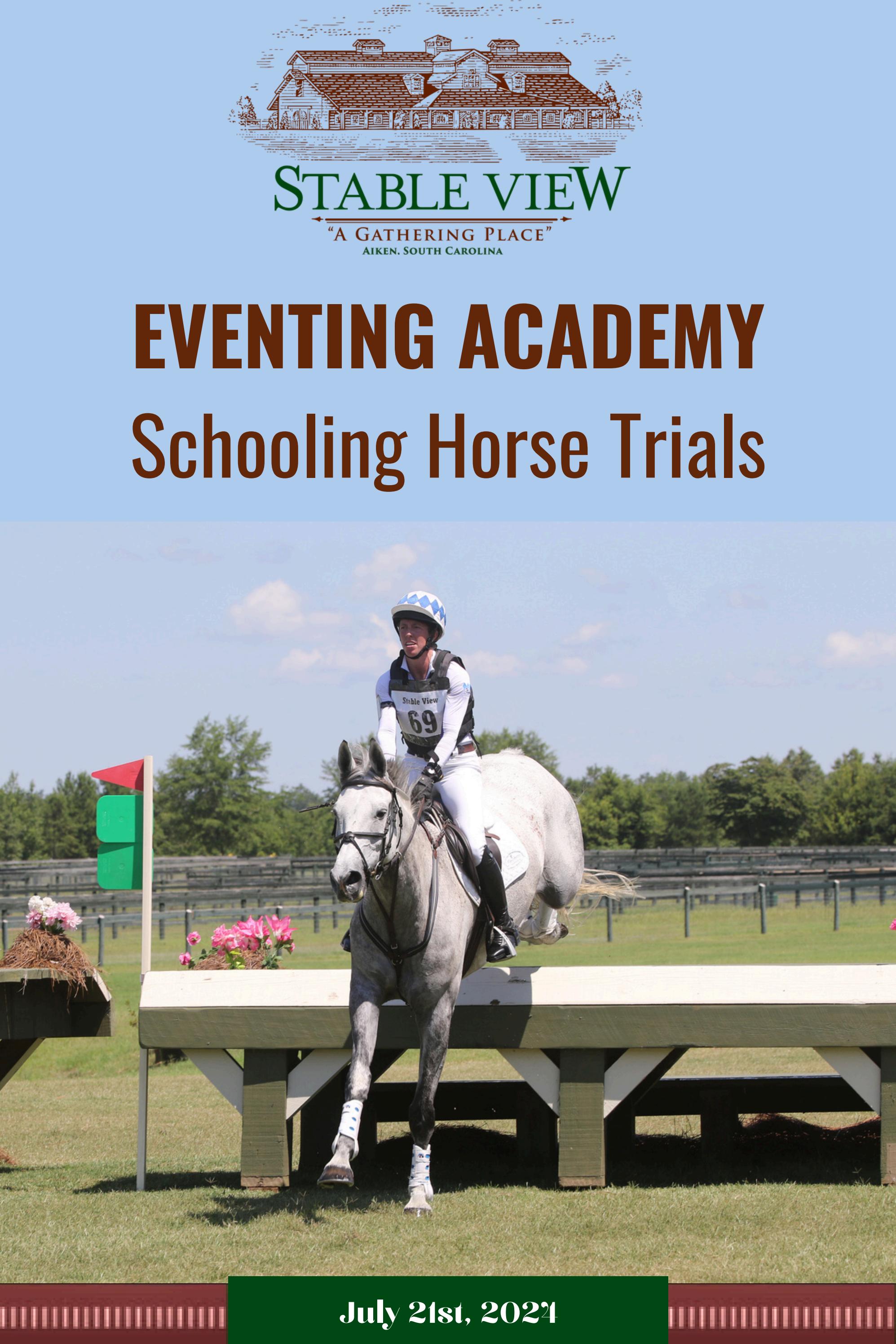 2024 July Stable View Eventing Academy Schooling Horse Trials by ...