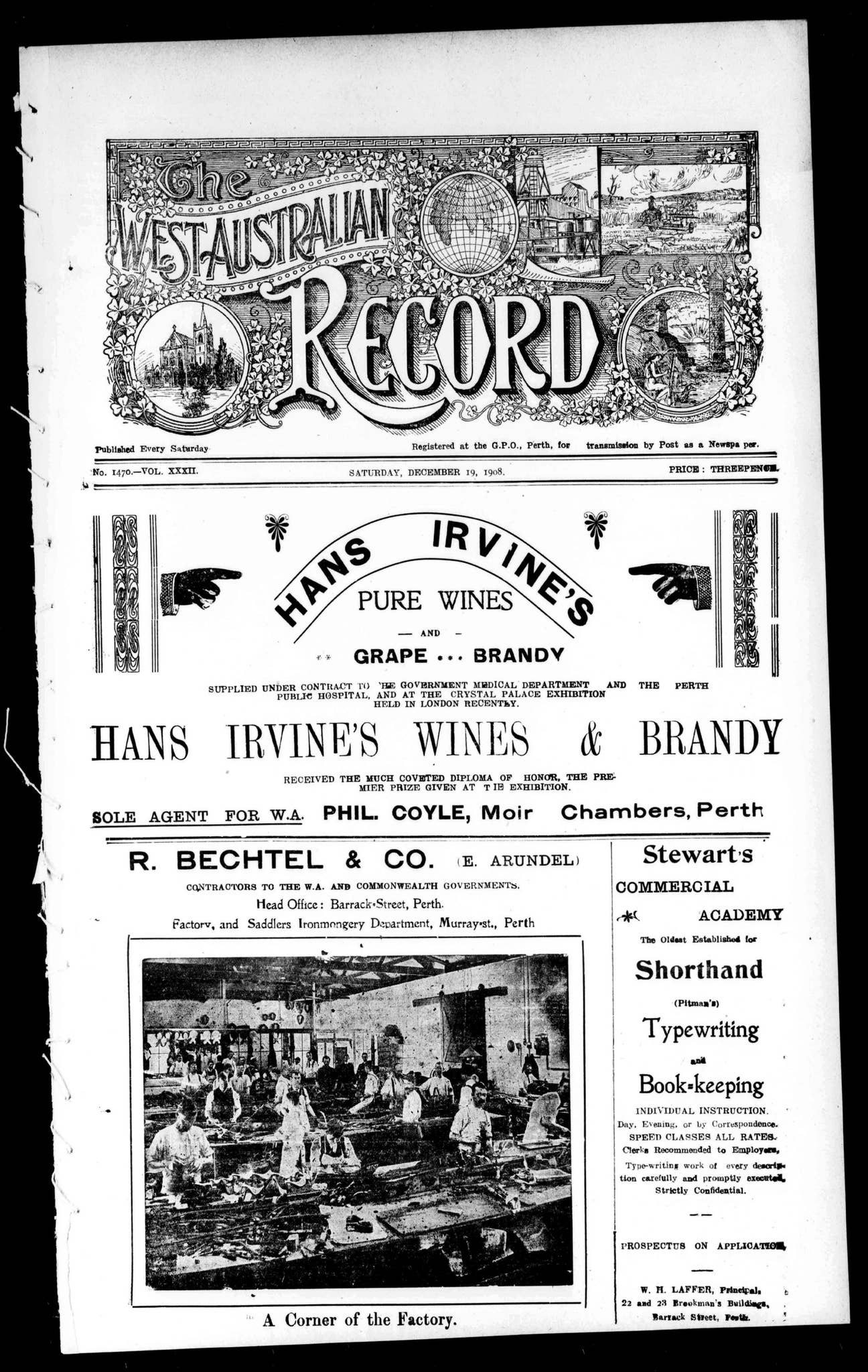 The Record Newspaper 19 December 1908 by The Record - Issuu