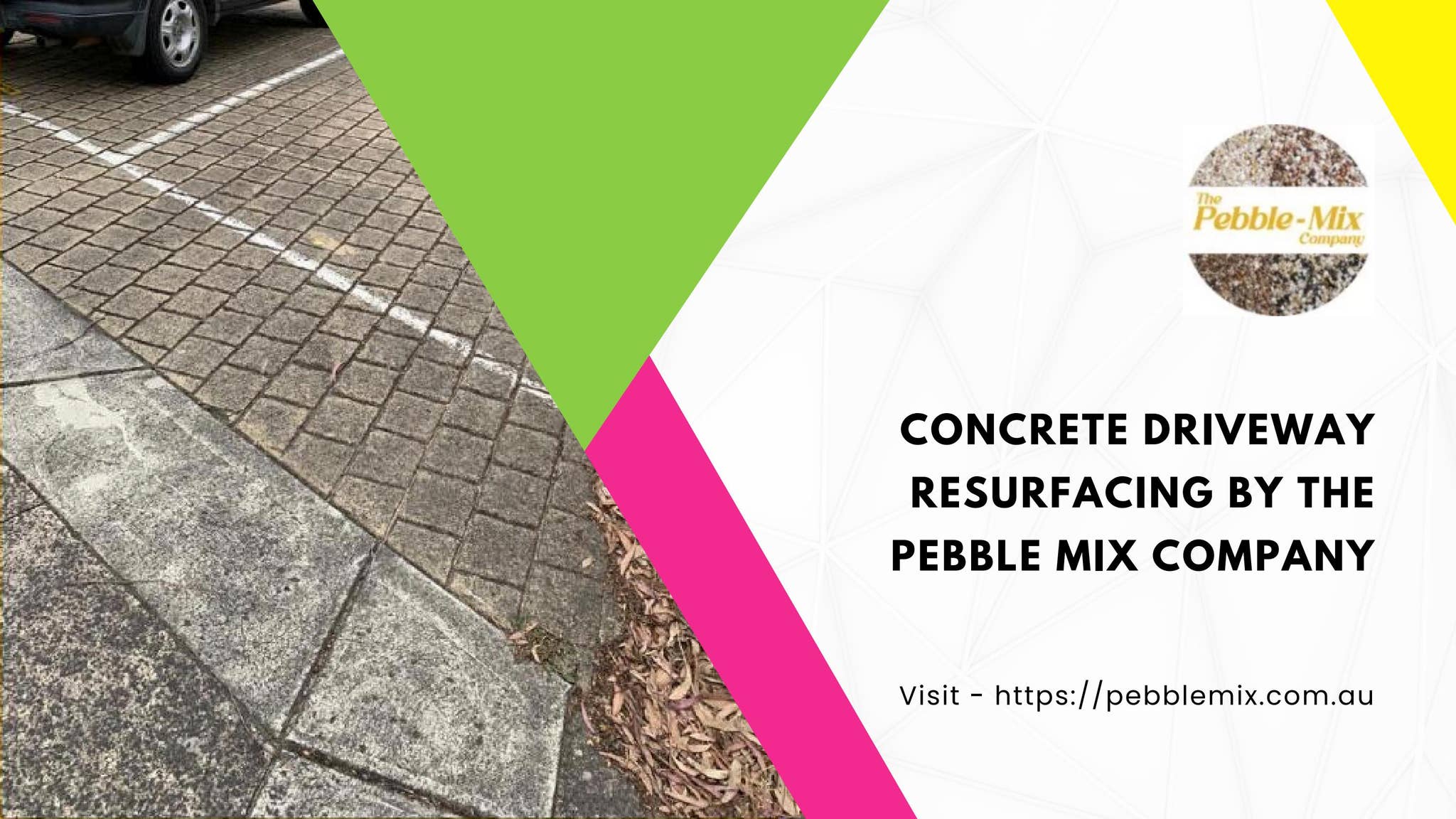 Concrete Driveway Resurfacing by The Pebble Mix Company by pebblemix ...