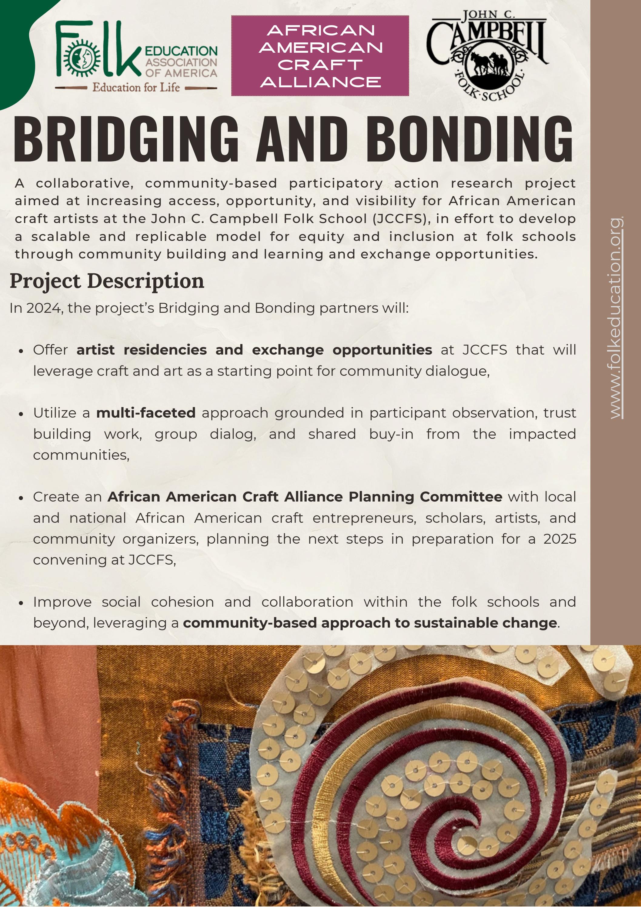 Bridging and Bonding One Pager by FolkEducation - Issuu