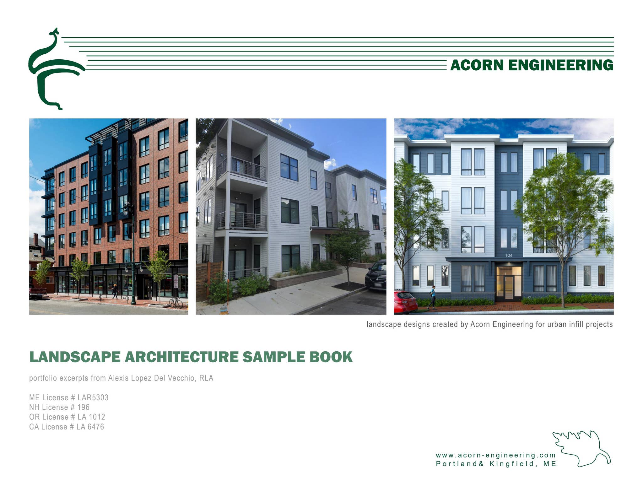 Acorn Landscape Sample Book by AcornEngineering - Issuu