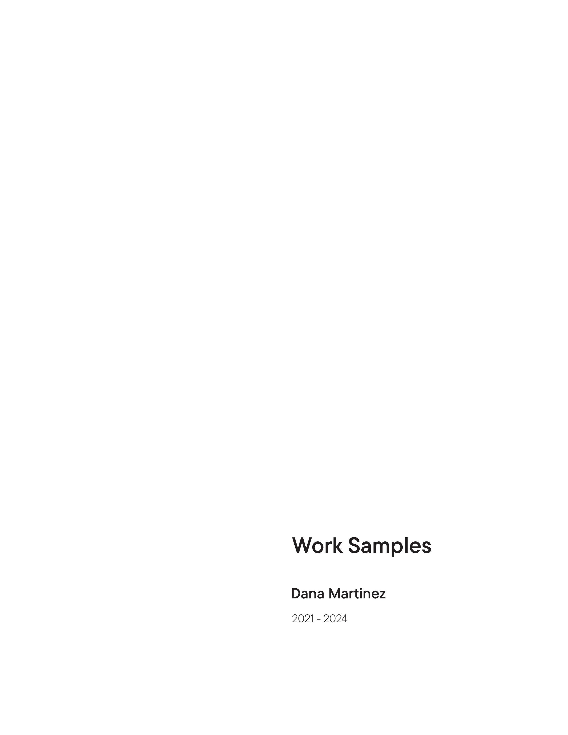 DM - Work Samples by Dana M - Issuu