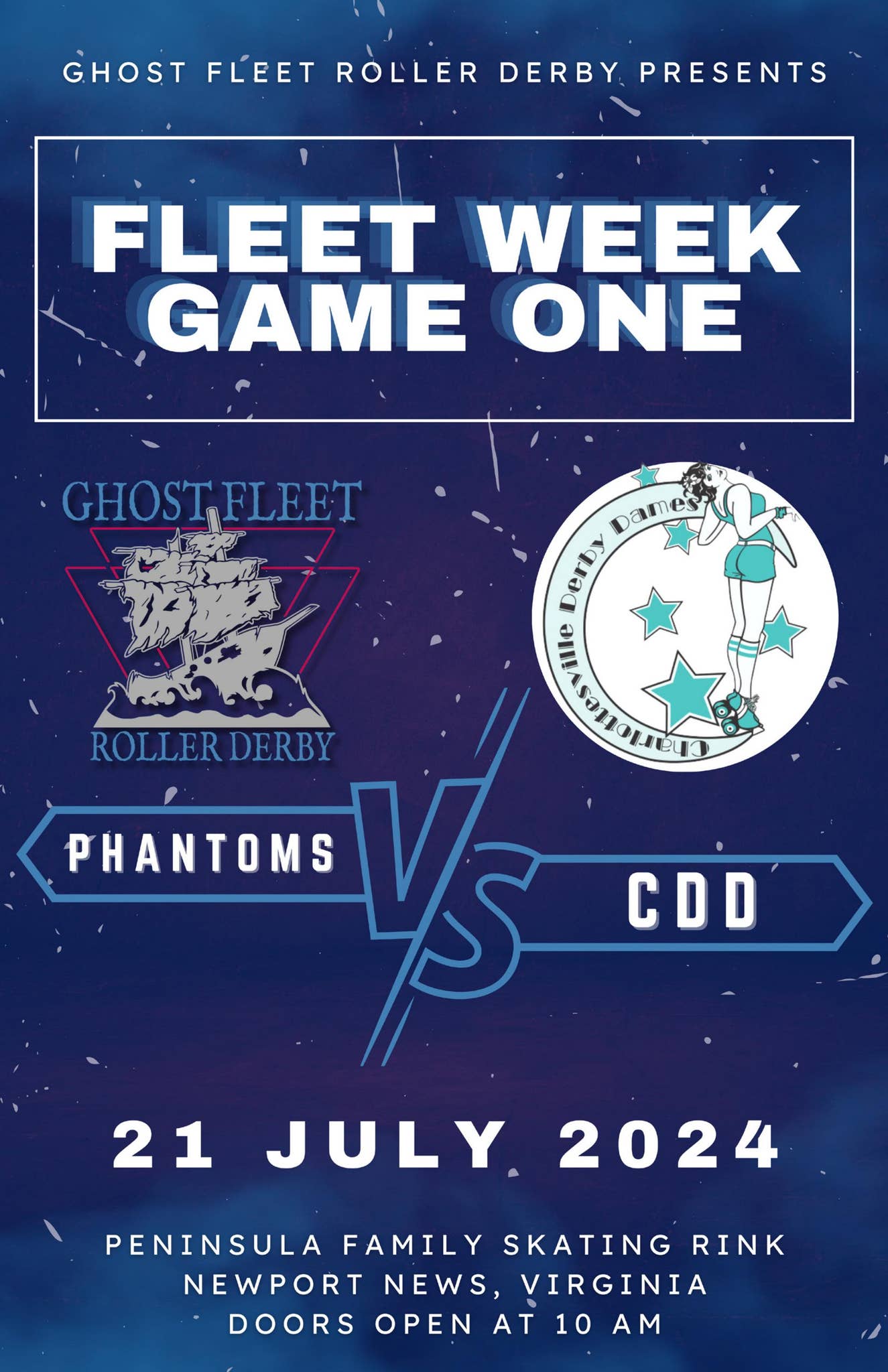 Ghost Fleet Phantoms VS. Charlottesville Derby Dames by ...