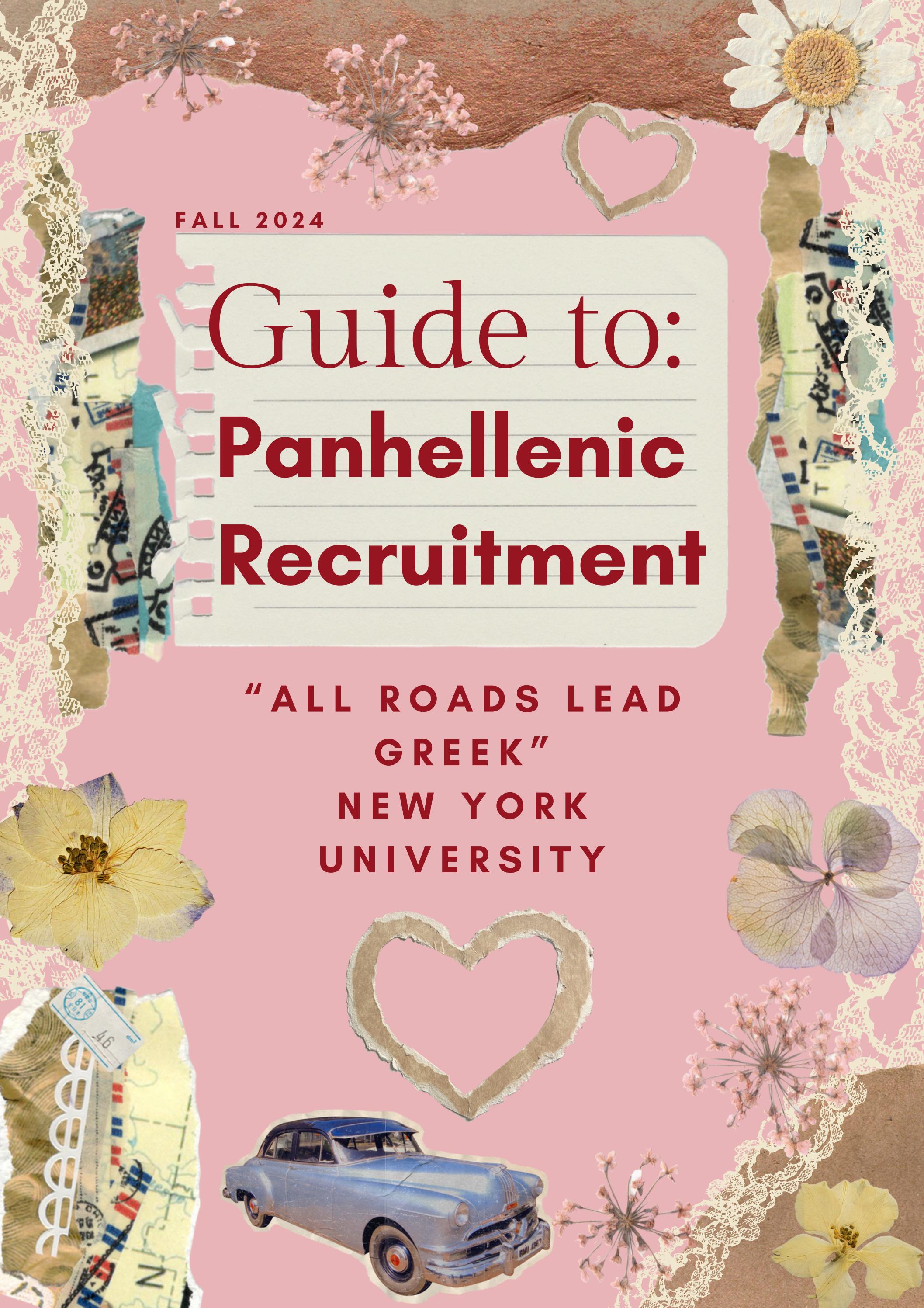 New York University Panhellenic Recruitment Guide 2024 by NYU ...