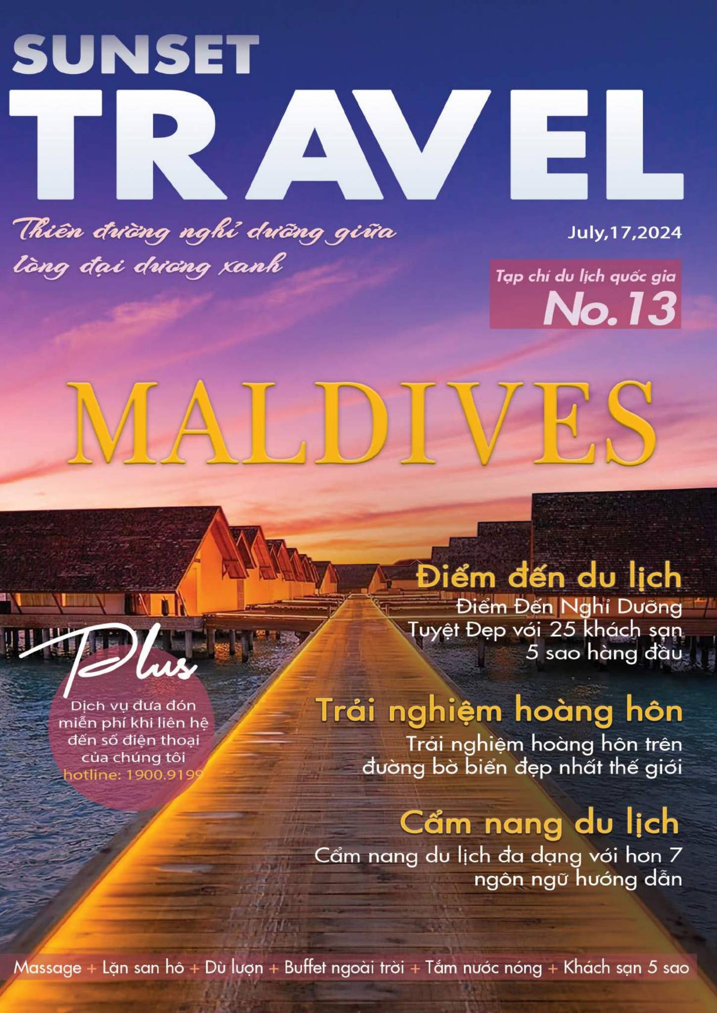 Sunset Travel Magazine Maldives by Chinh Tran - Issuu