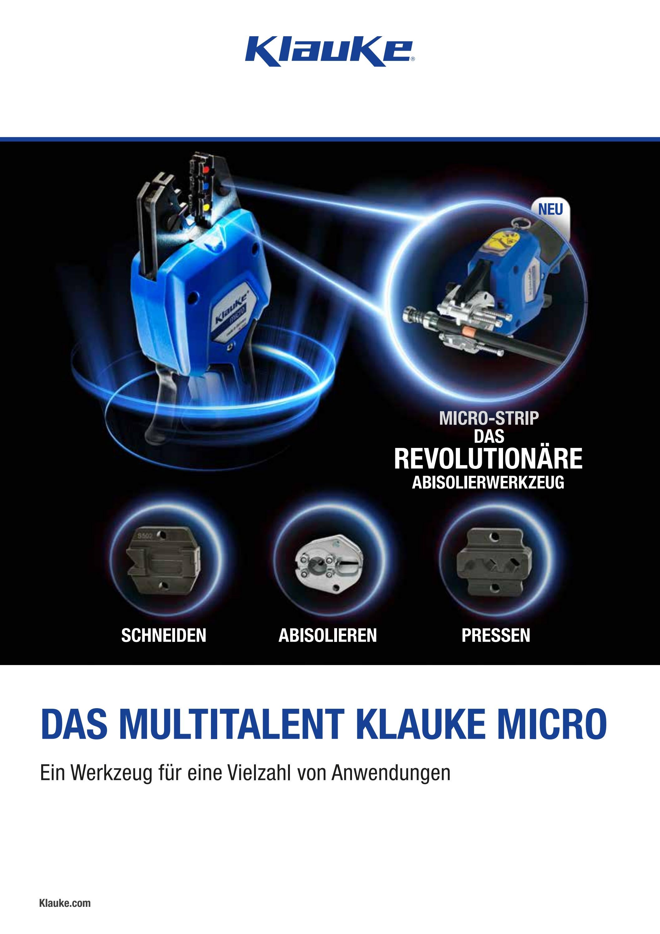 Brochure - Klauke micro strip DE by Klauke - Issuu