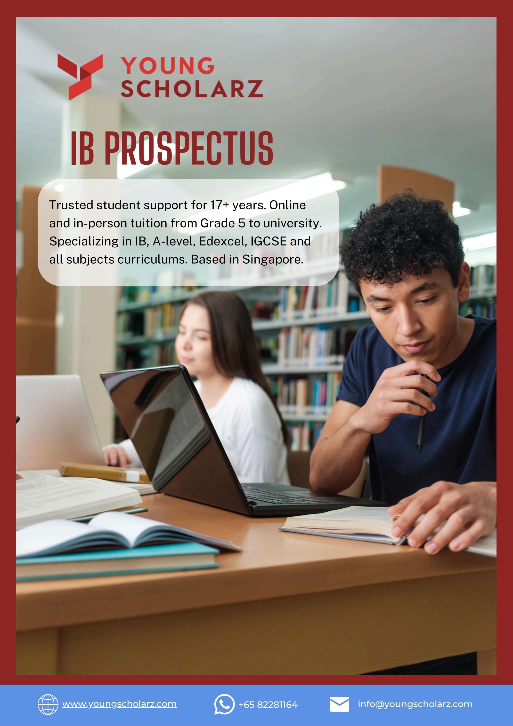 Young Scholarz IB Prospectus by Young Scholarz - Issuu