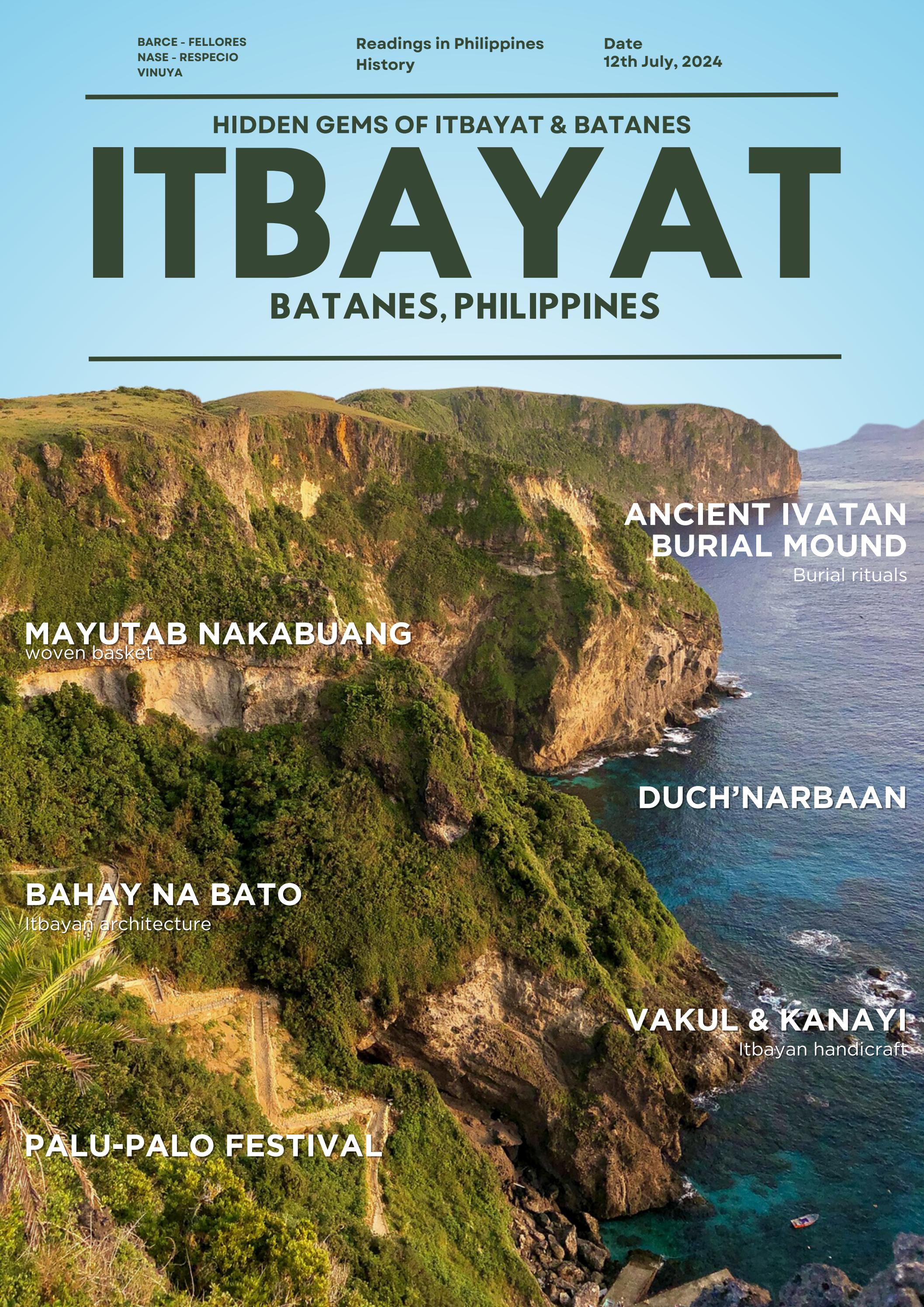 ITBAYAT - GROUP 4-BM1 by Cyril Troy - Issuu
