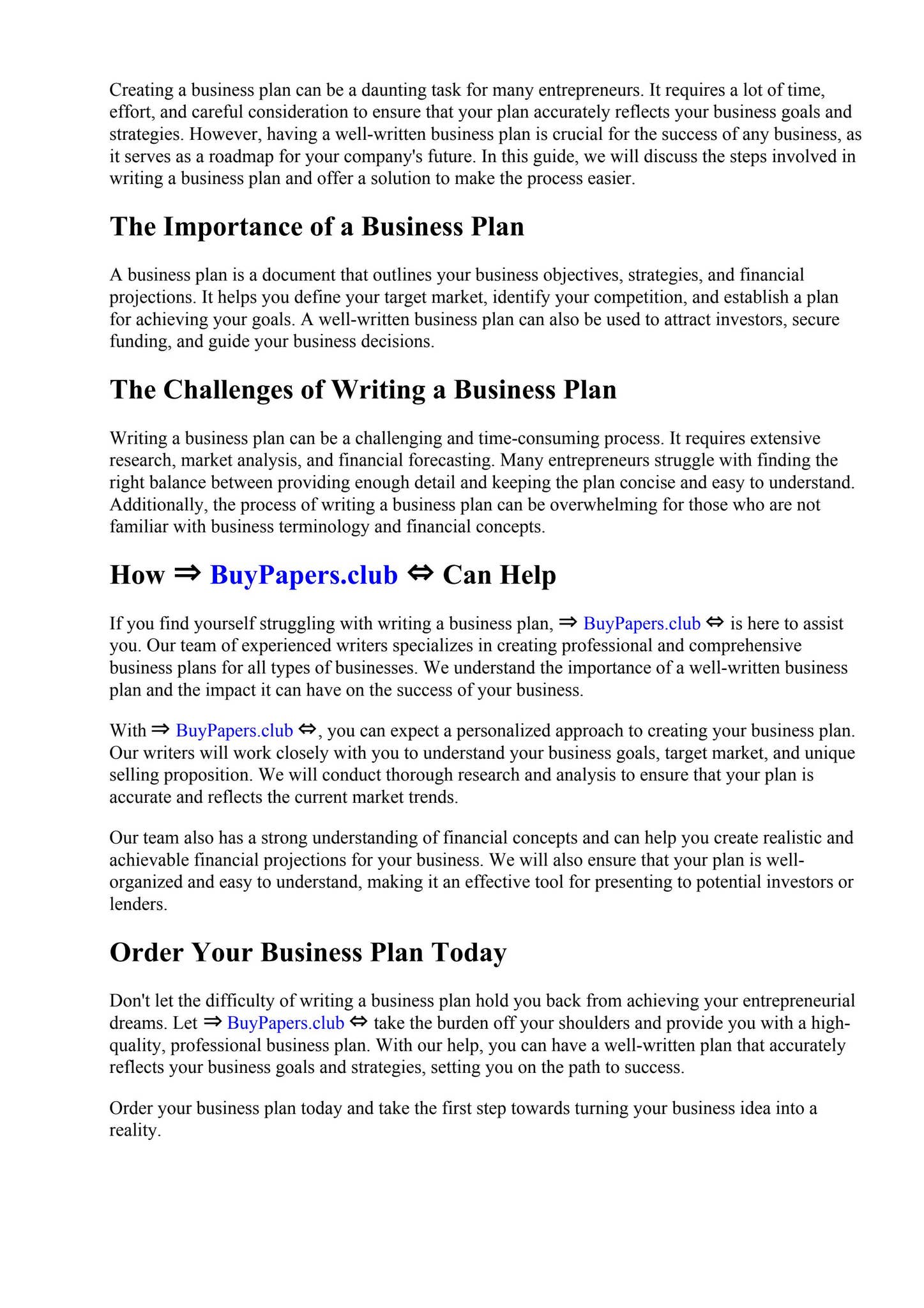 How Can I Write My Business Plan by Laura - Issuu