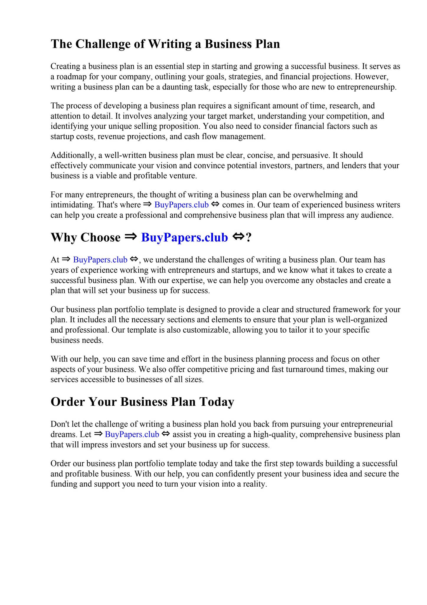 Business Plan Portfolio Template by Natalie - Issuu