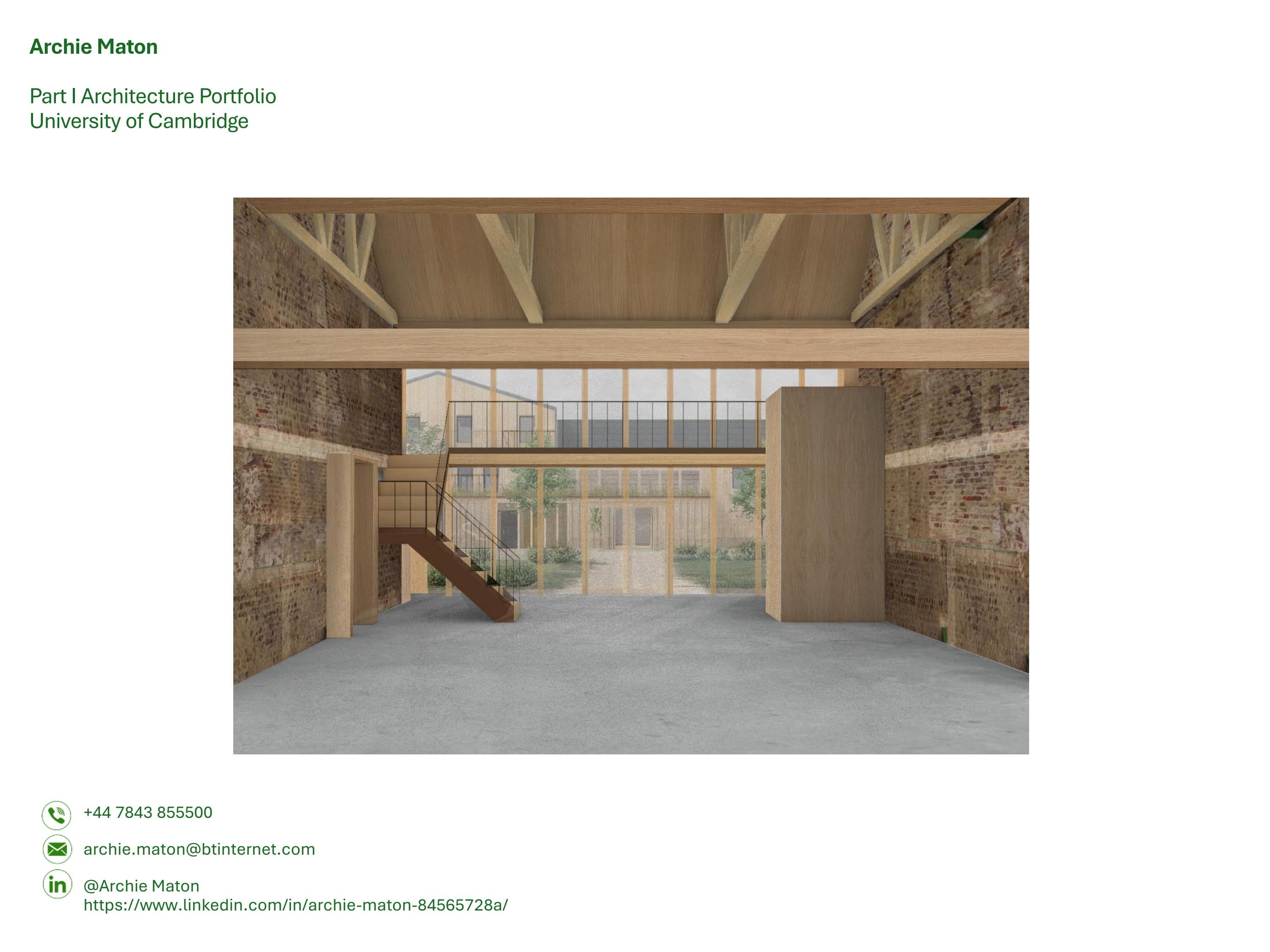 Archie Maton Part I Architectural Portfolio by Archie Maton - Issuu