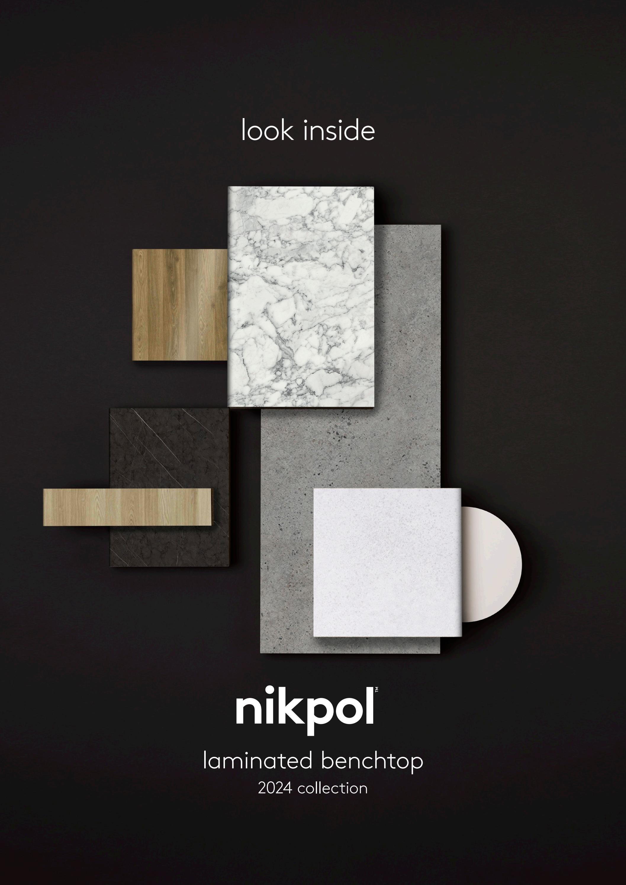 Laminated Benchtop Range 2024 by Nikpol Australia - Issuu