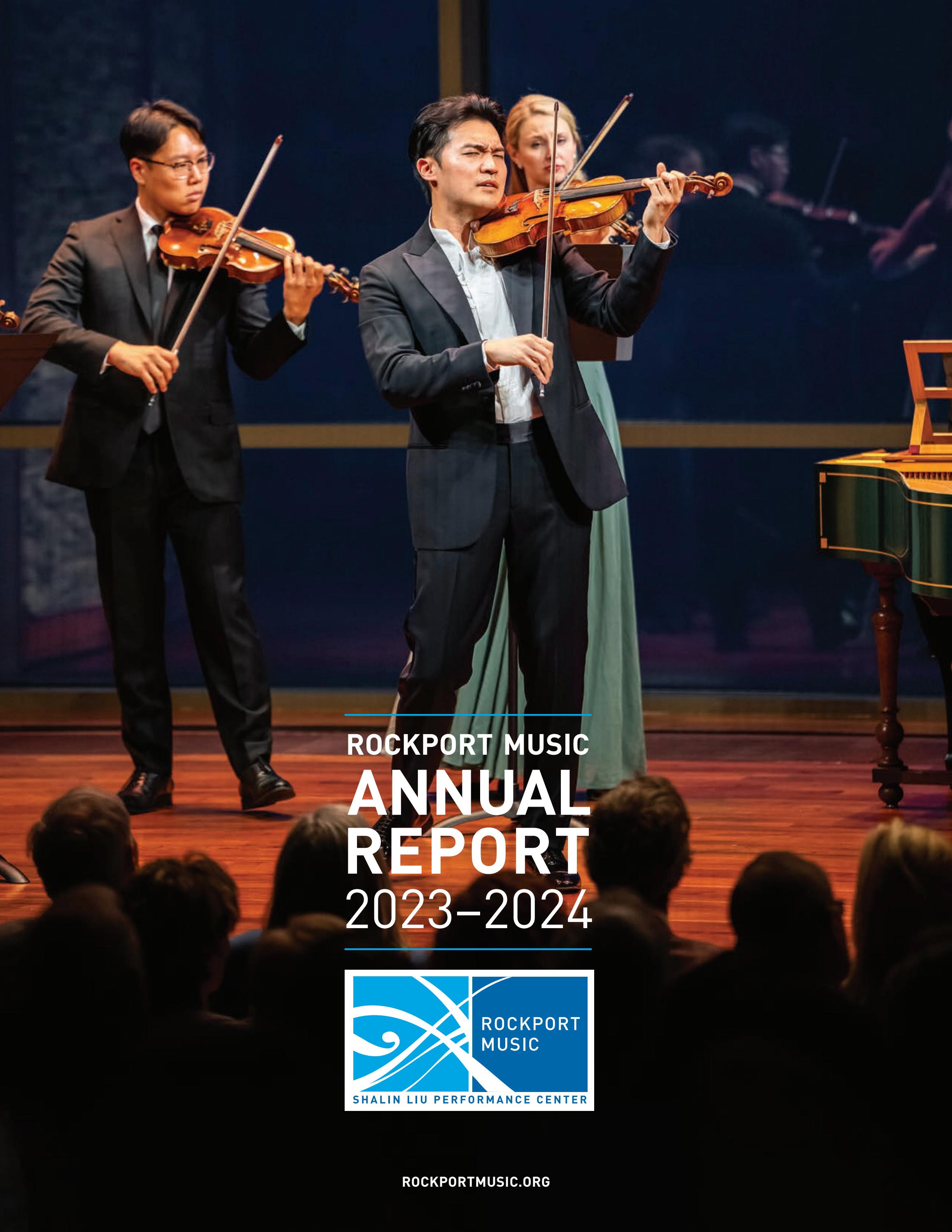 Rockport Music Annual Report 2023-24 by Rockport Music - Issuu