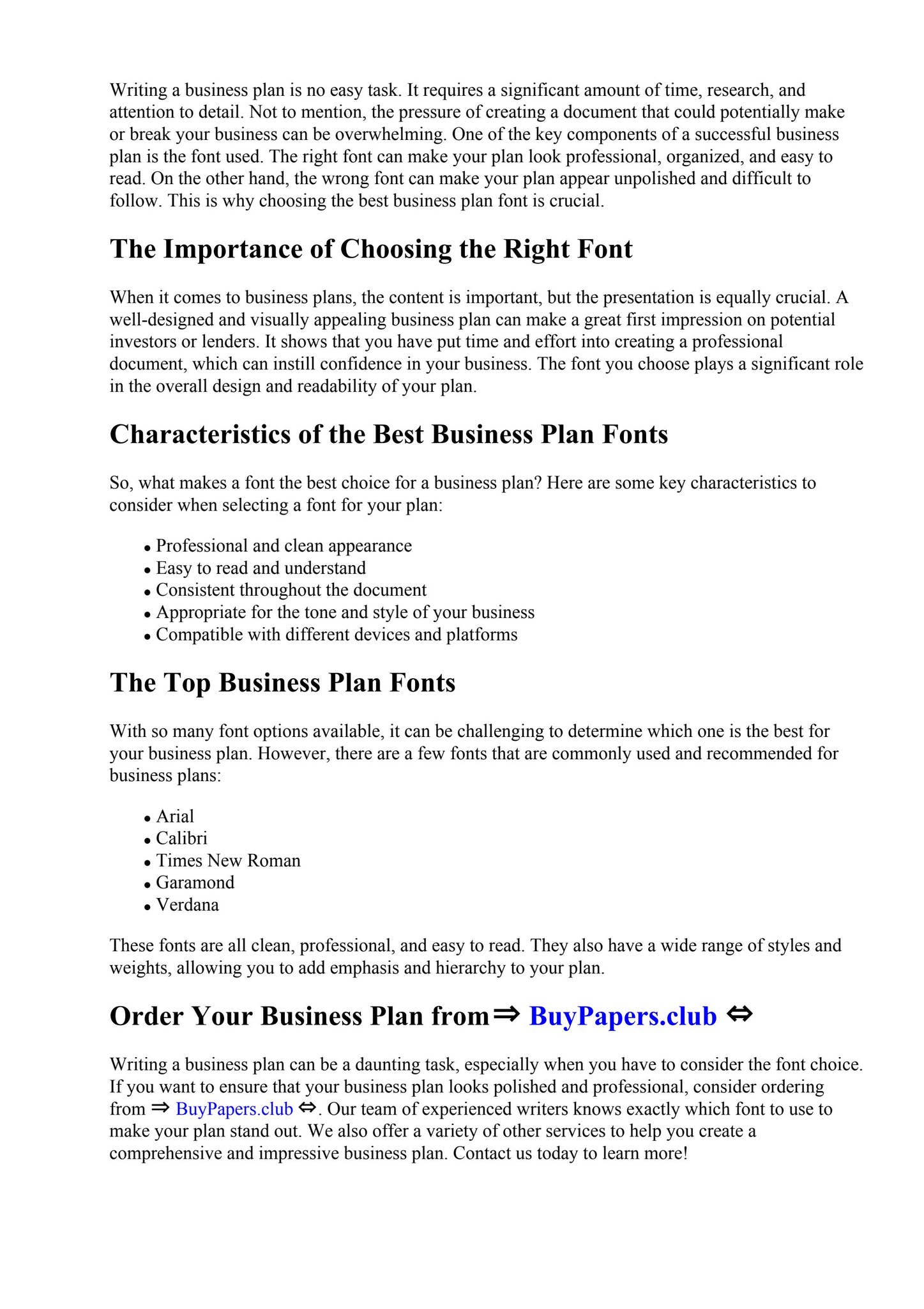 Best Business Plan Fonts by Nikki - Issuu