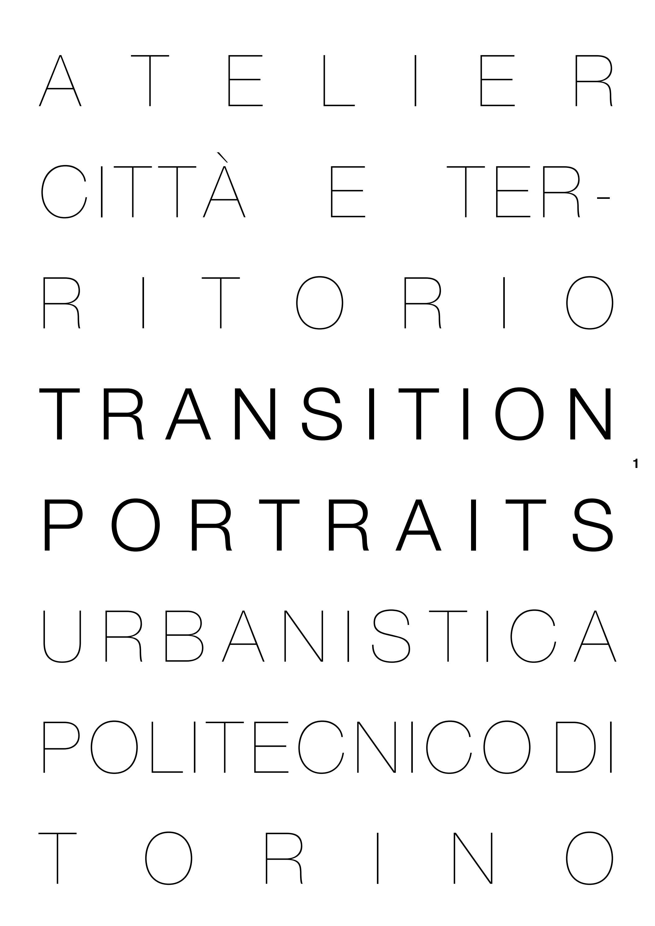 Transition Portraits by territoridellacondivisione - Issuu